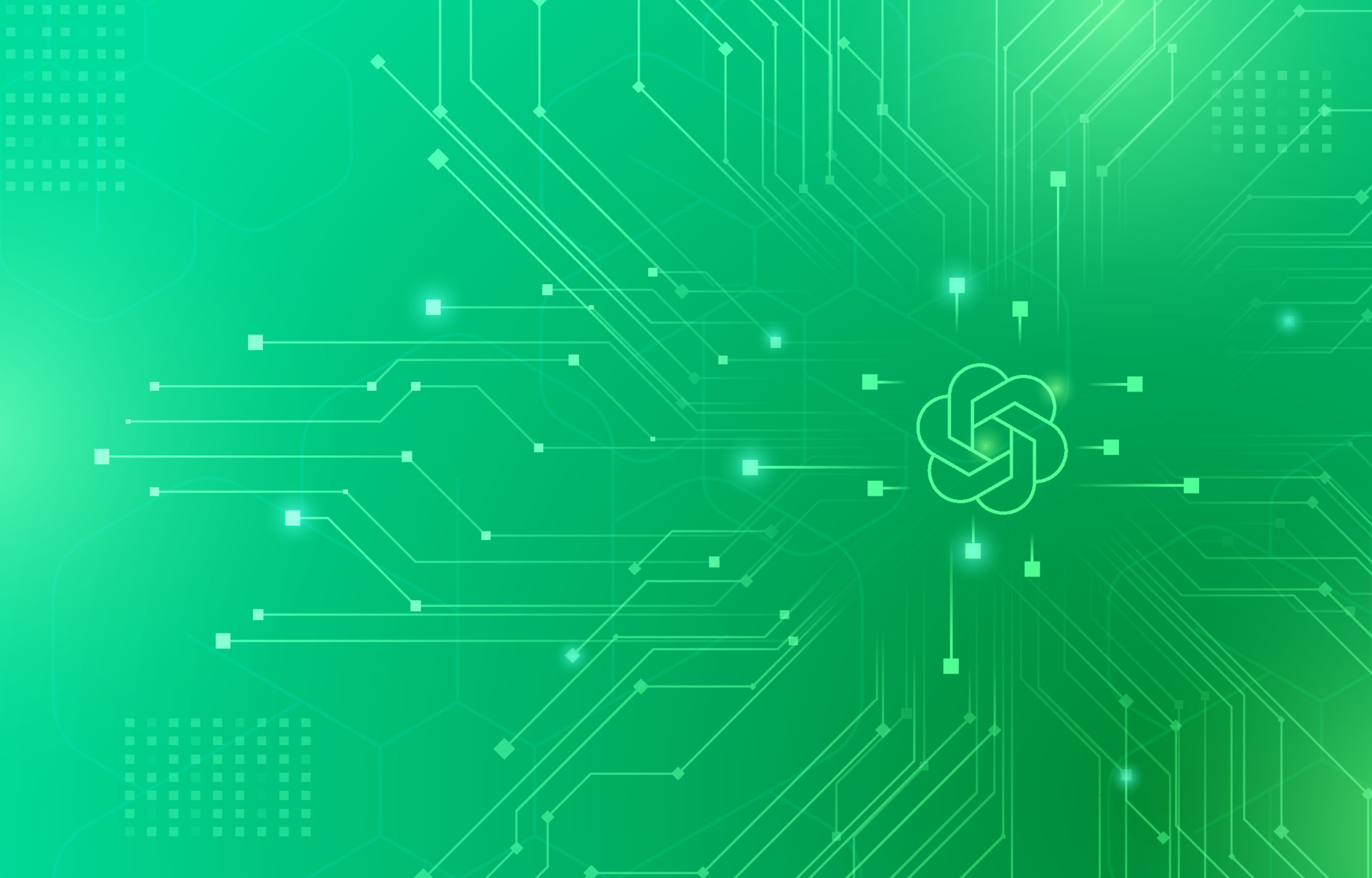 Green AI Background 22276469 Vector Art at Vecteezy