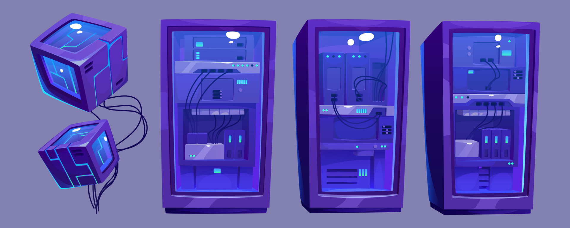 Data Servers Room Database Storage 22277162 Vector Art At Vecteezy