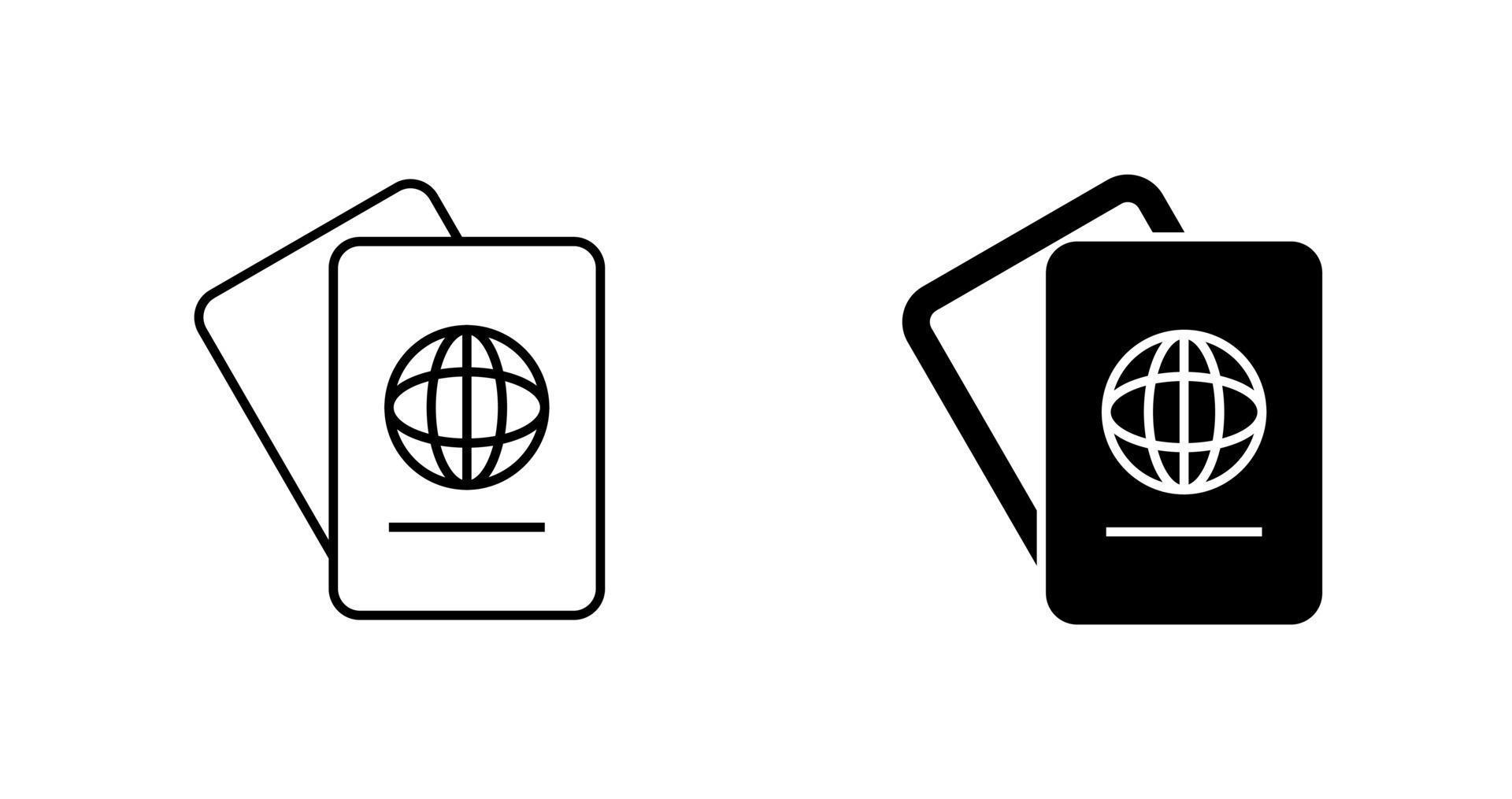 Passport Vector Icon 22279994 Vector Art At Vecteezy
