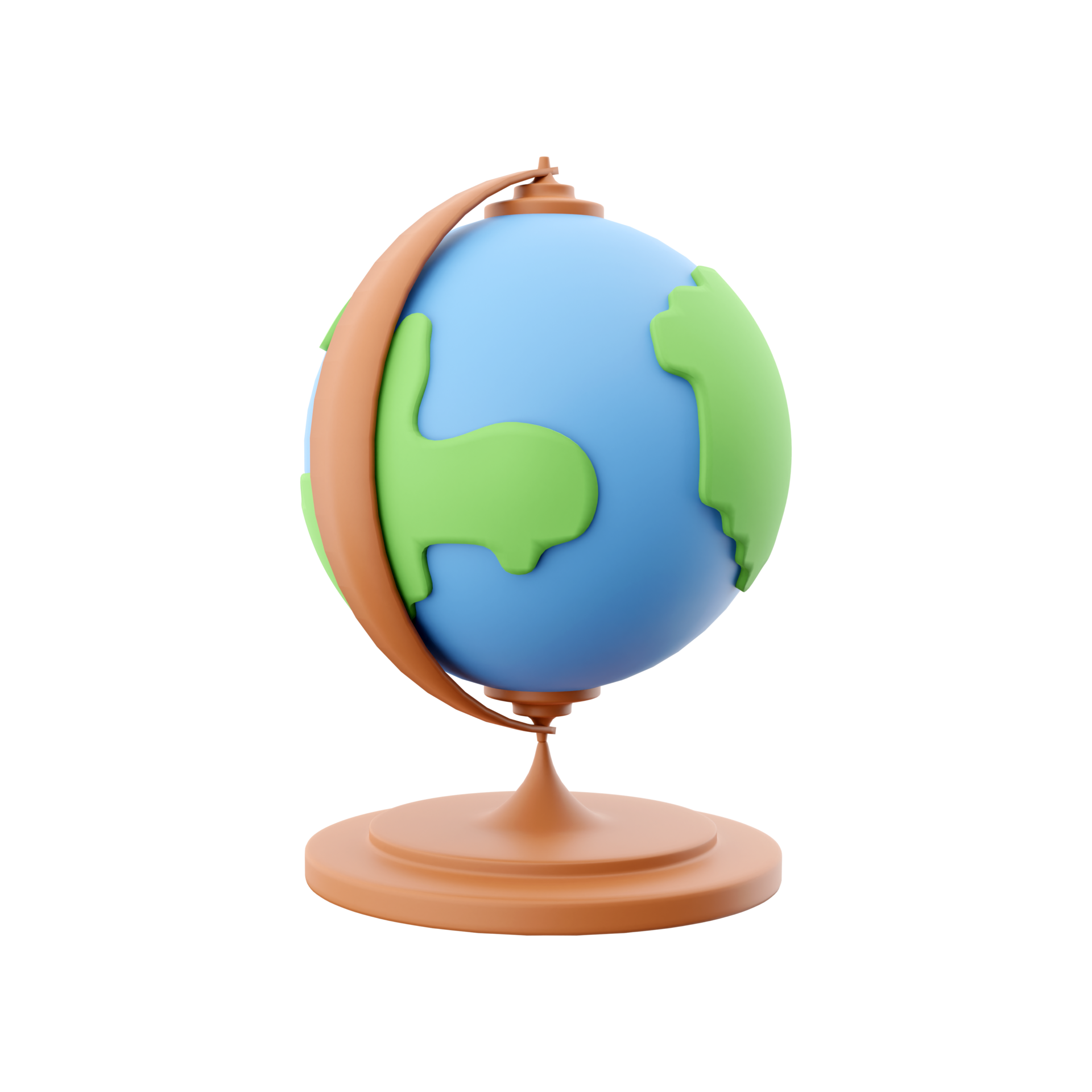 3d Earth Globe Model