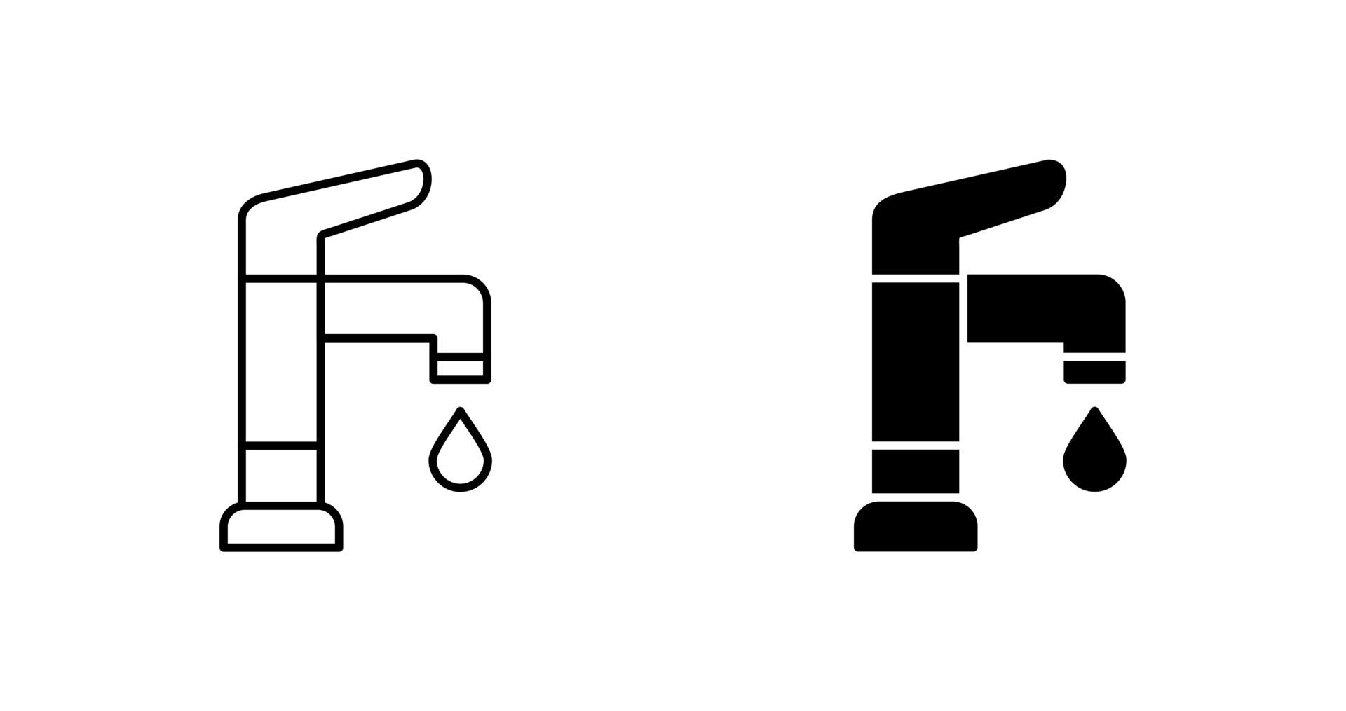 Water Tap Vector Icon 22282025 Vector Art At Vecteezy
