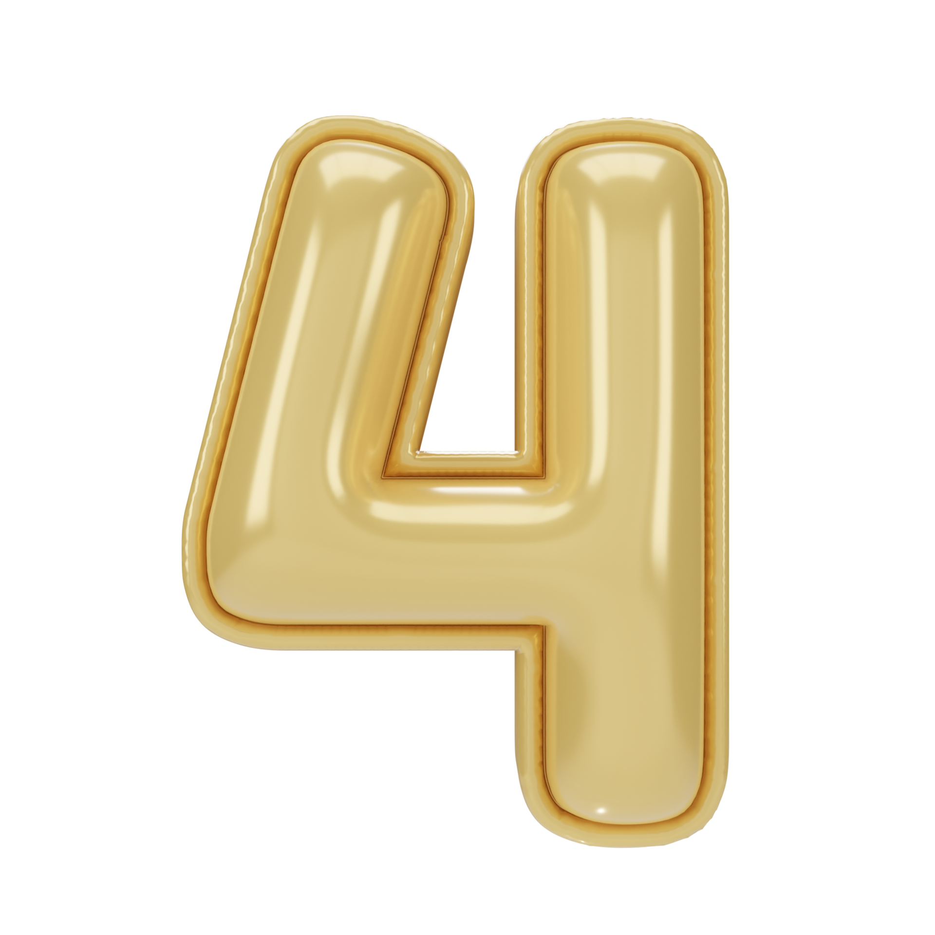 Ballon Nummer 4 22282481 PNG