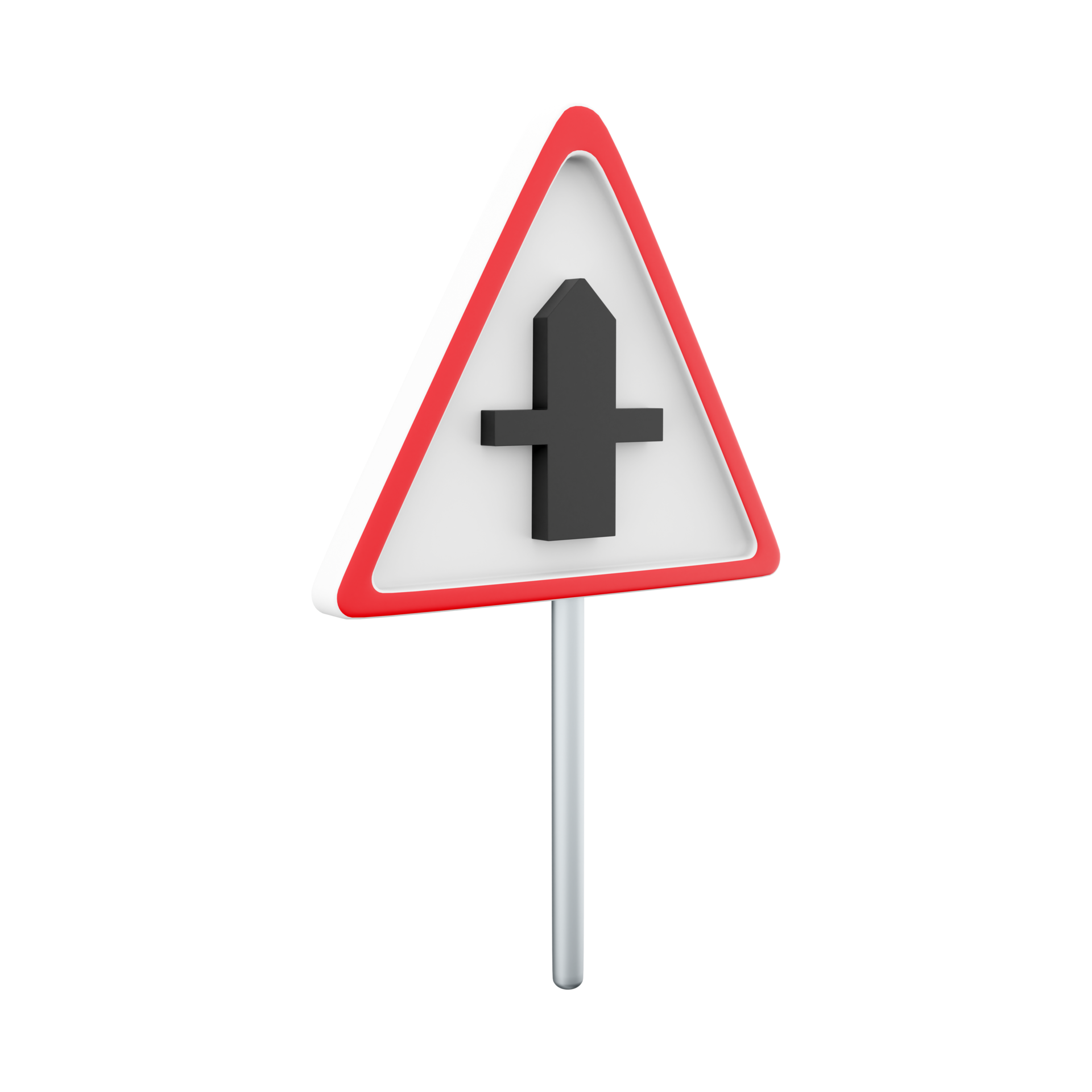 3d Render Of A Uk Crossroad Ahead Road Sign It Consists Of A Crossroad 3d-render-of-a-uk-crossroad-ahead-road-sign-it-consists-of-a-crossroad