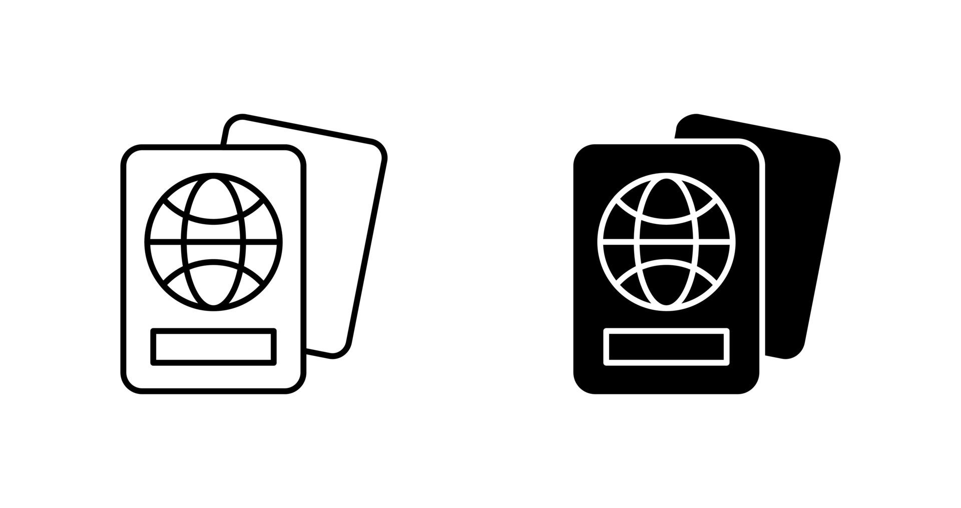 Passport Vector Icon 22285066 Vector Art At Vecteezy