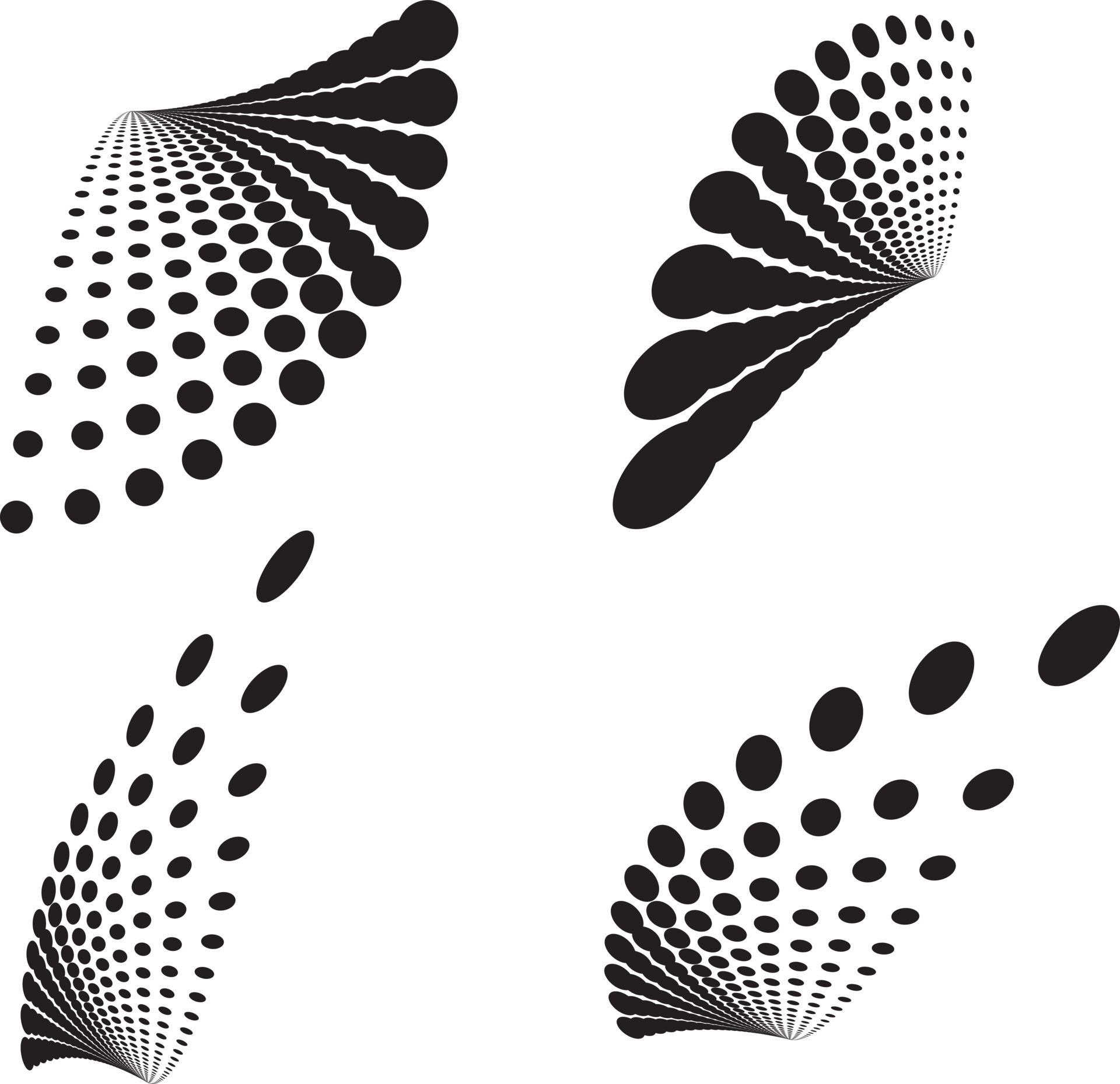 Design Elements With Dotted Patterns 22285520 Vector Art at Vecteezy
