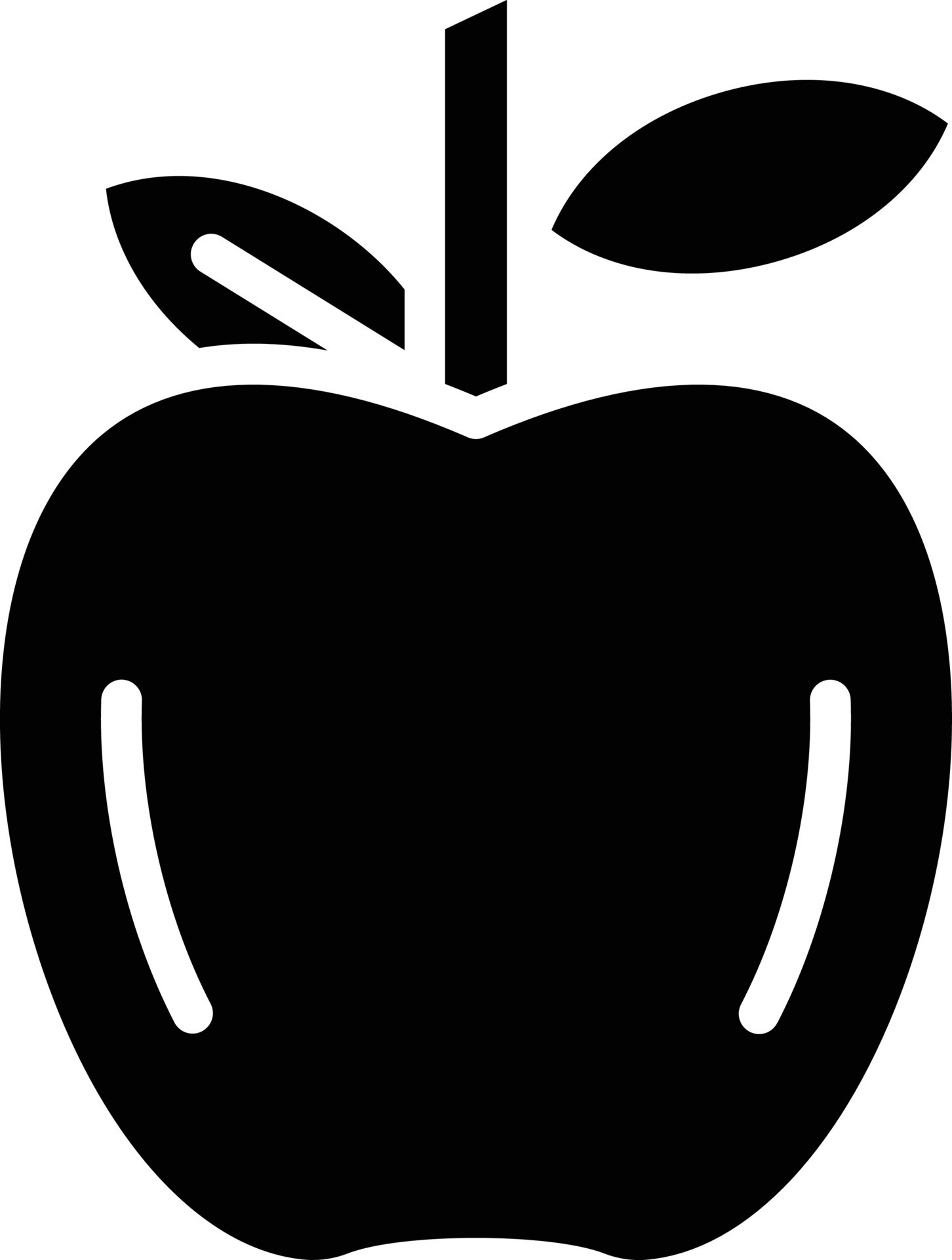 Apple Vector Icon Style 22288507 Vector Art at Vecteezy