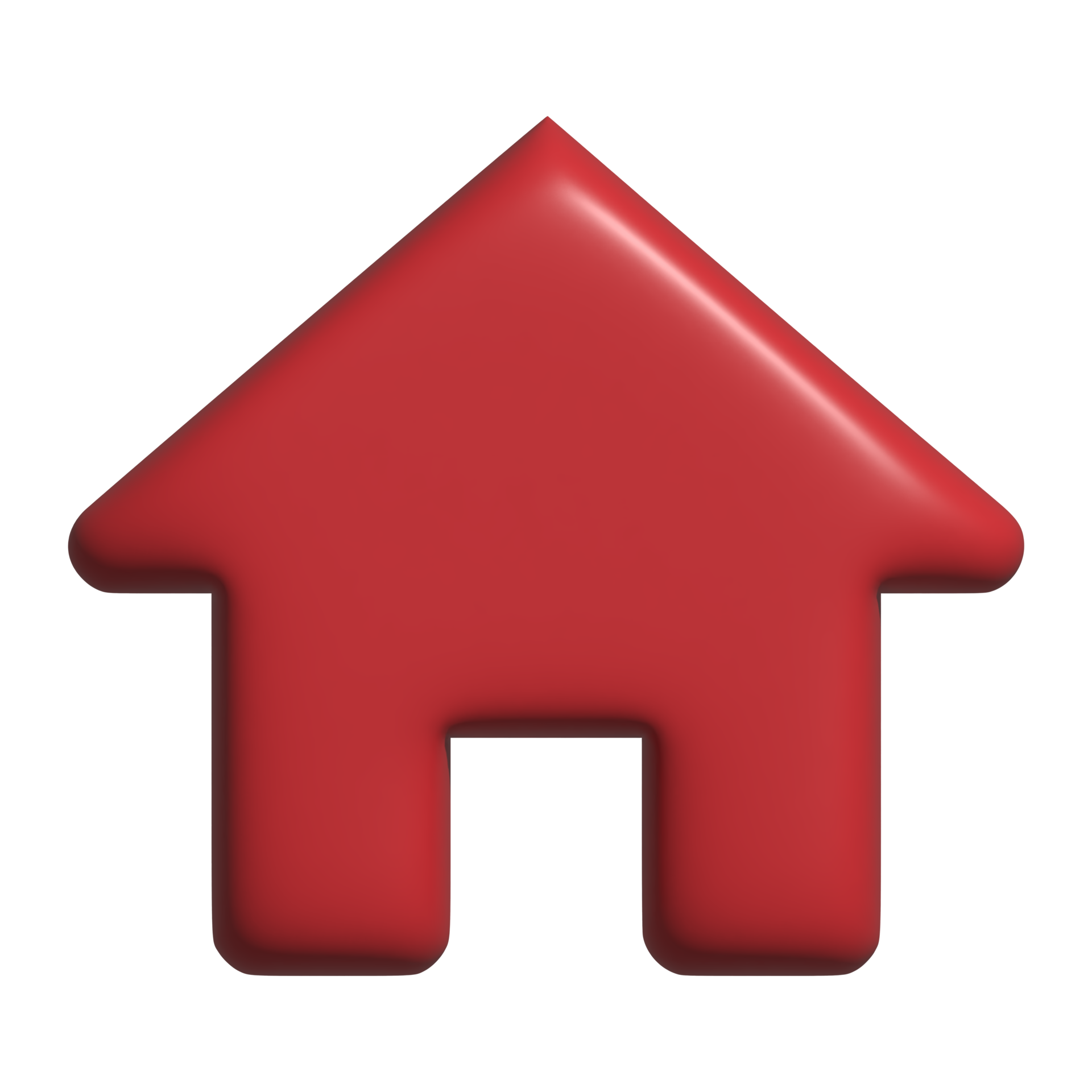 3d home icon 22288650 PNG