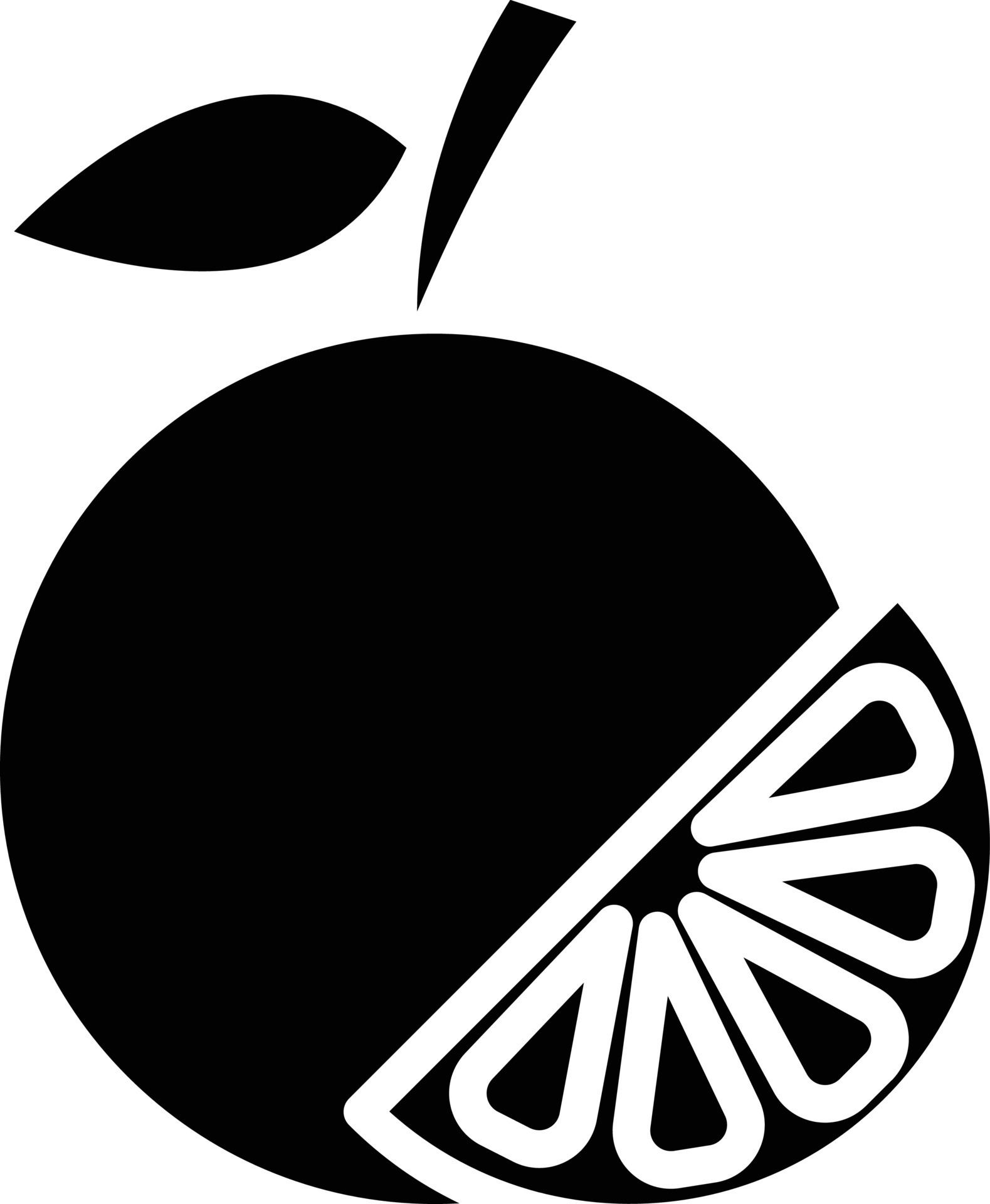 naranja vector icono estilo 22288830 Vector en Vecteezy