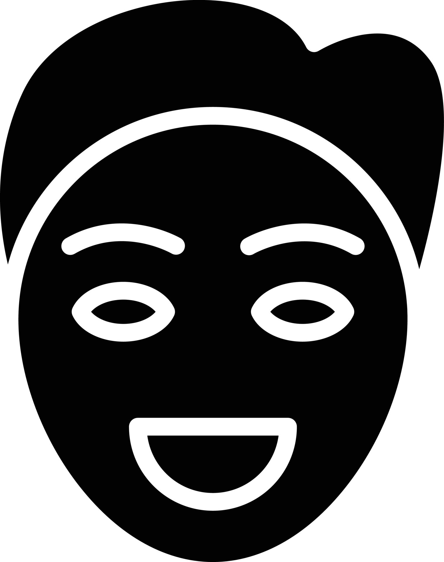 Smiling Man Vector Icon Style 22289084 Vector Art at Vecteezy