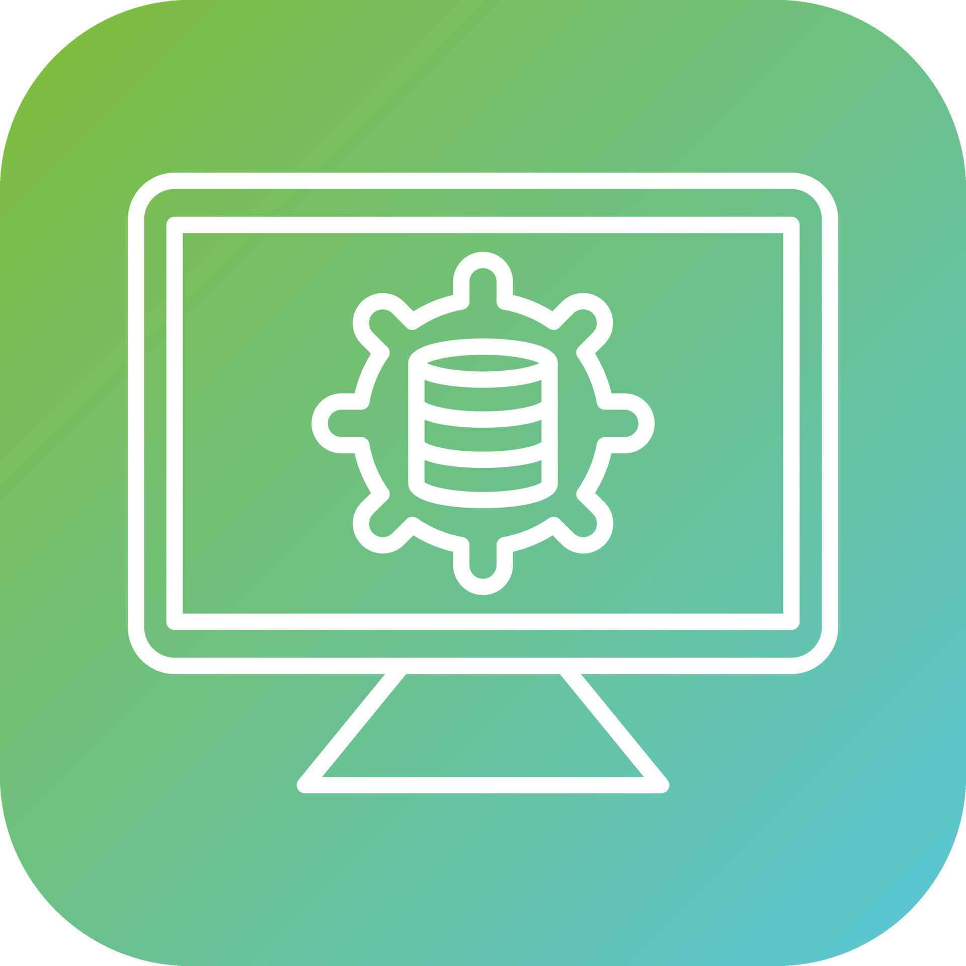 Data Management Platform Vector Icon Style 22290314 Vector Art At Vecteezy