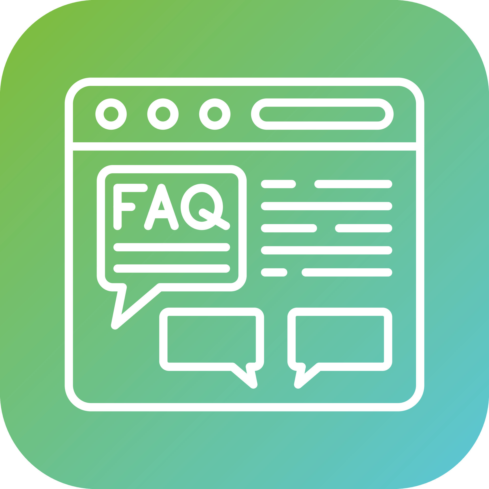 FAQ Vector Icon Style 22292367 Vector Art at Vecteezy FAQ Vector Icon Style 22292367 Vector Art at Vecteezy