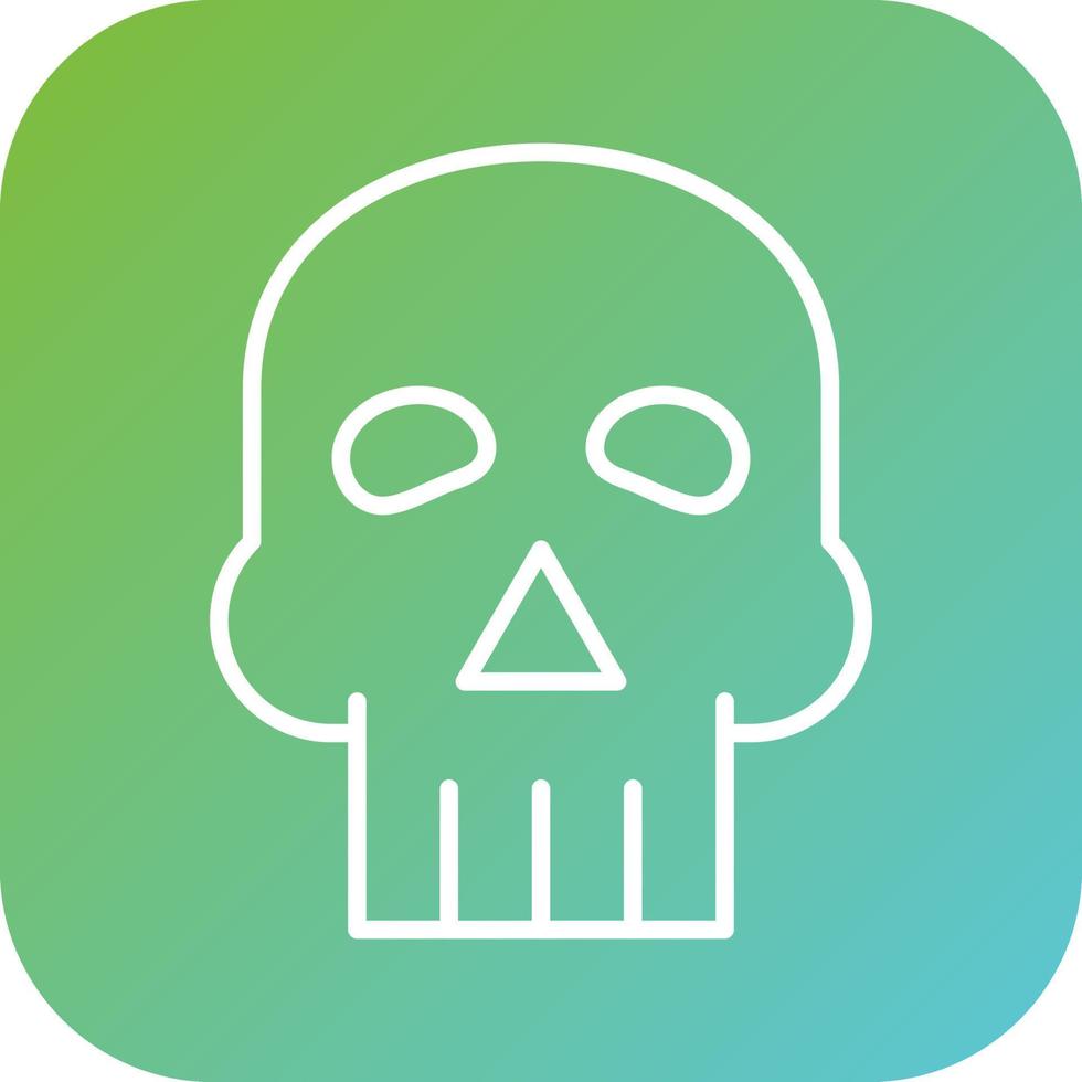 Skull Vector Icon Style 22293236 Vector Art At Vecteezy