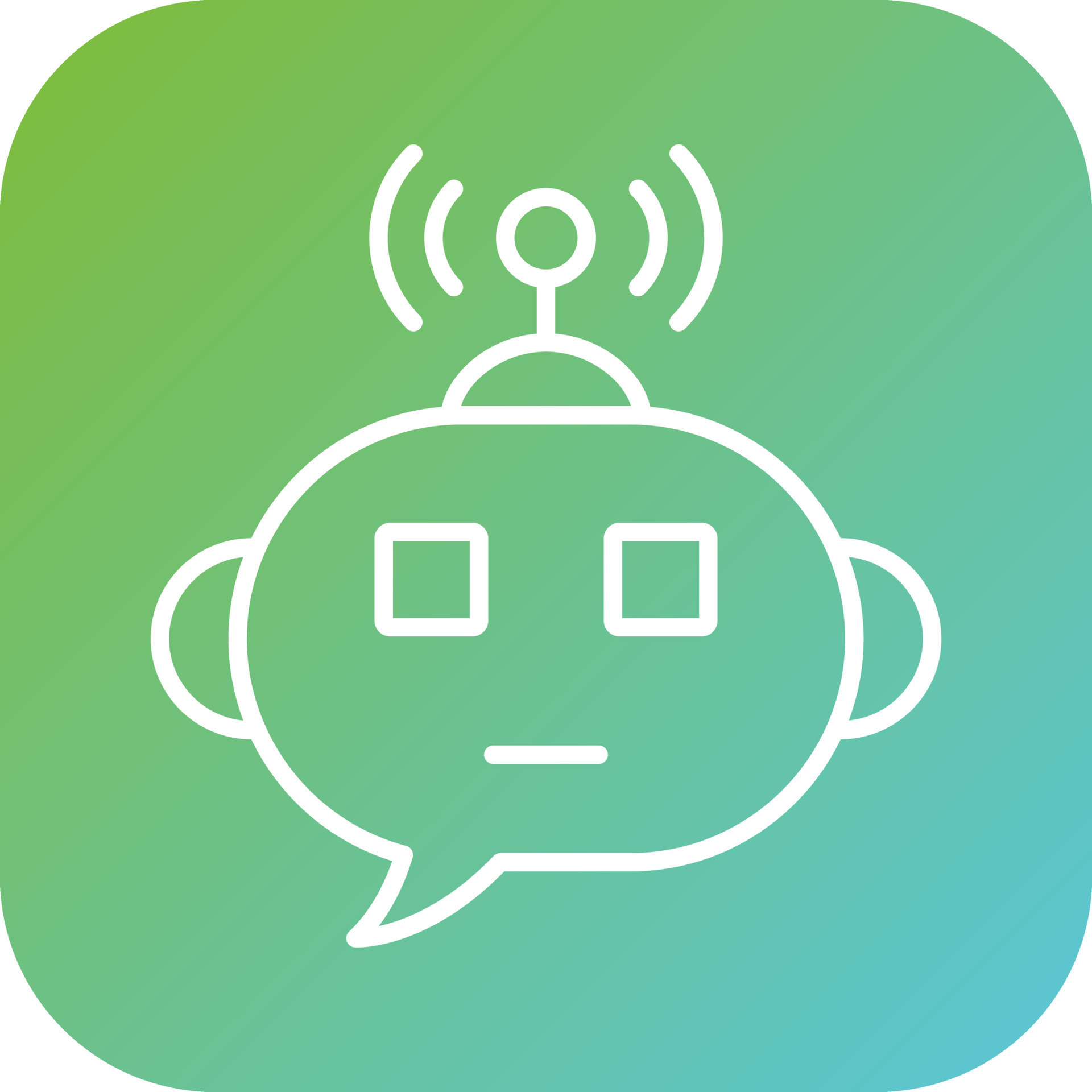 Smart Chat Bot Vector Icon Style 22293611 Vector Art at Vecteezy