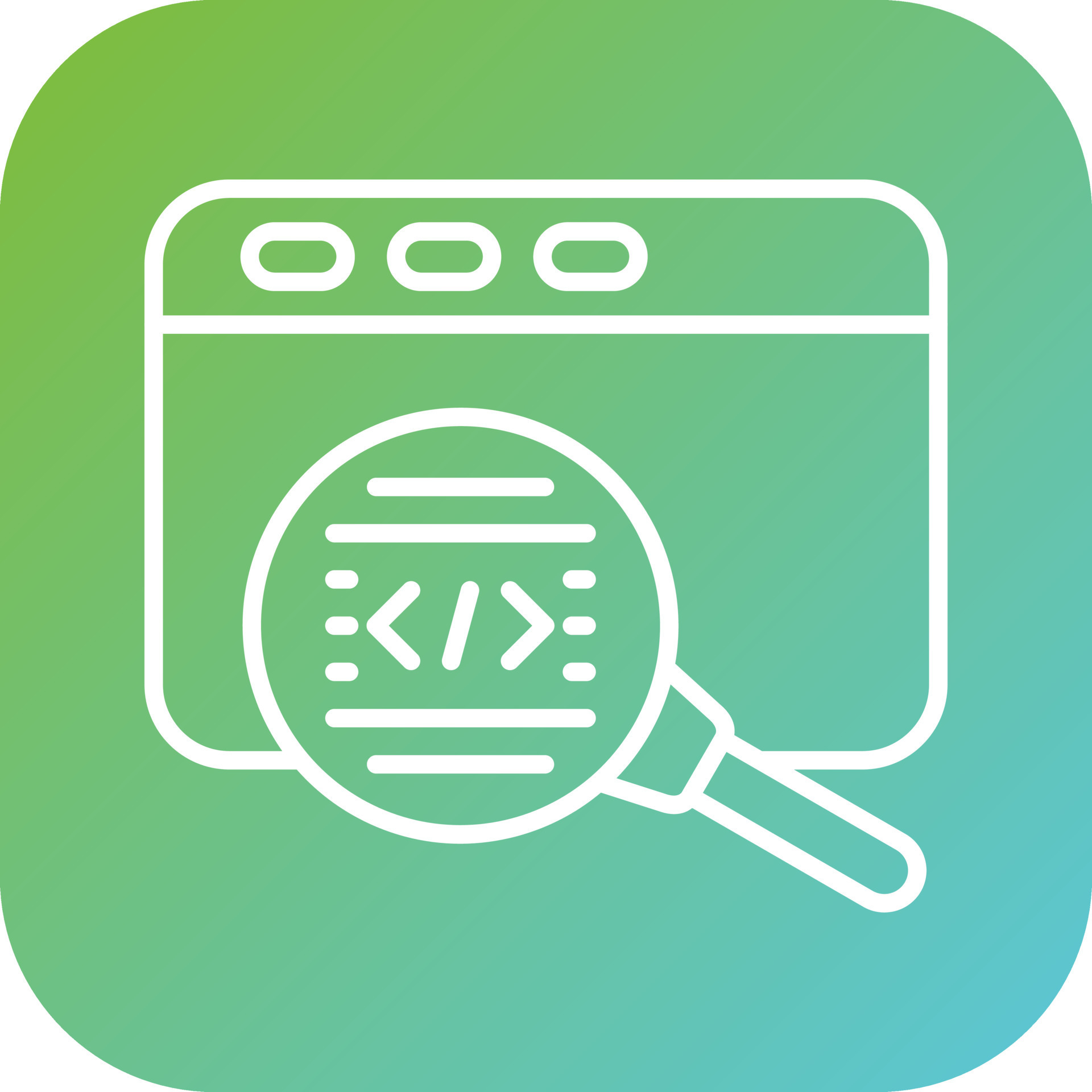 Code Review Vector Icon Style 22294236 Vector Art at Vecteezy