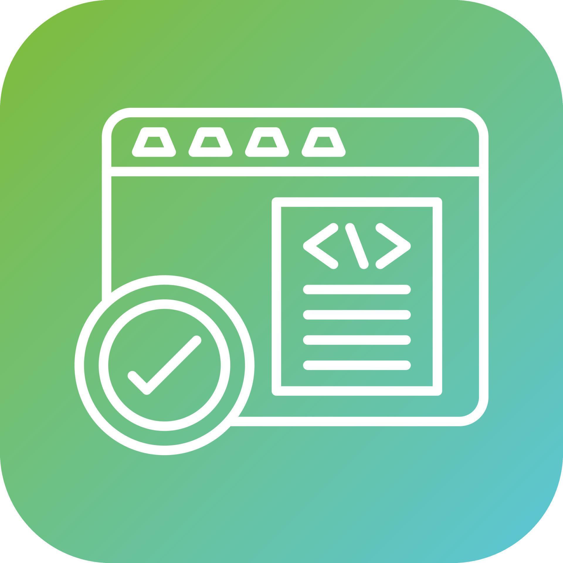 Code Correction Vector Icon Style 22297214 Vector Art at Vecteezy