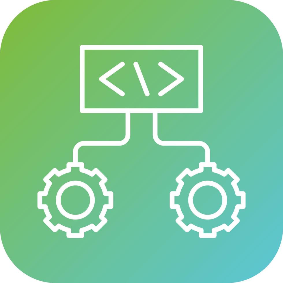 Code Setting Vector Icon Style 22297239 Vector Art at Vecteezy