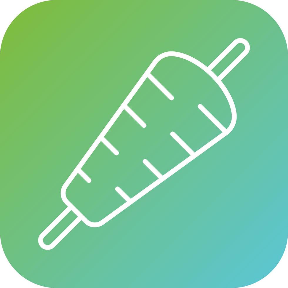 Doner Kebab Vector Icon Style 22298060 Vector Art at Vecteezy