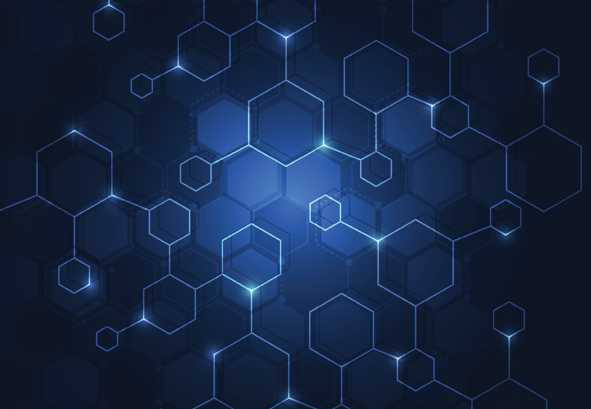 Molecule Structure Abstract Tech Background Medical Design Science Template Wallpaper Or