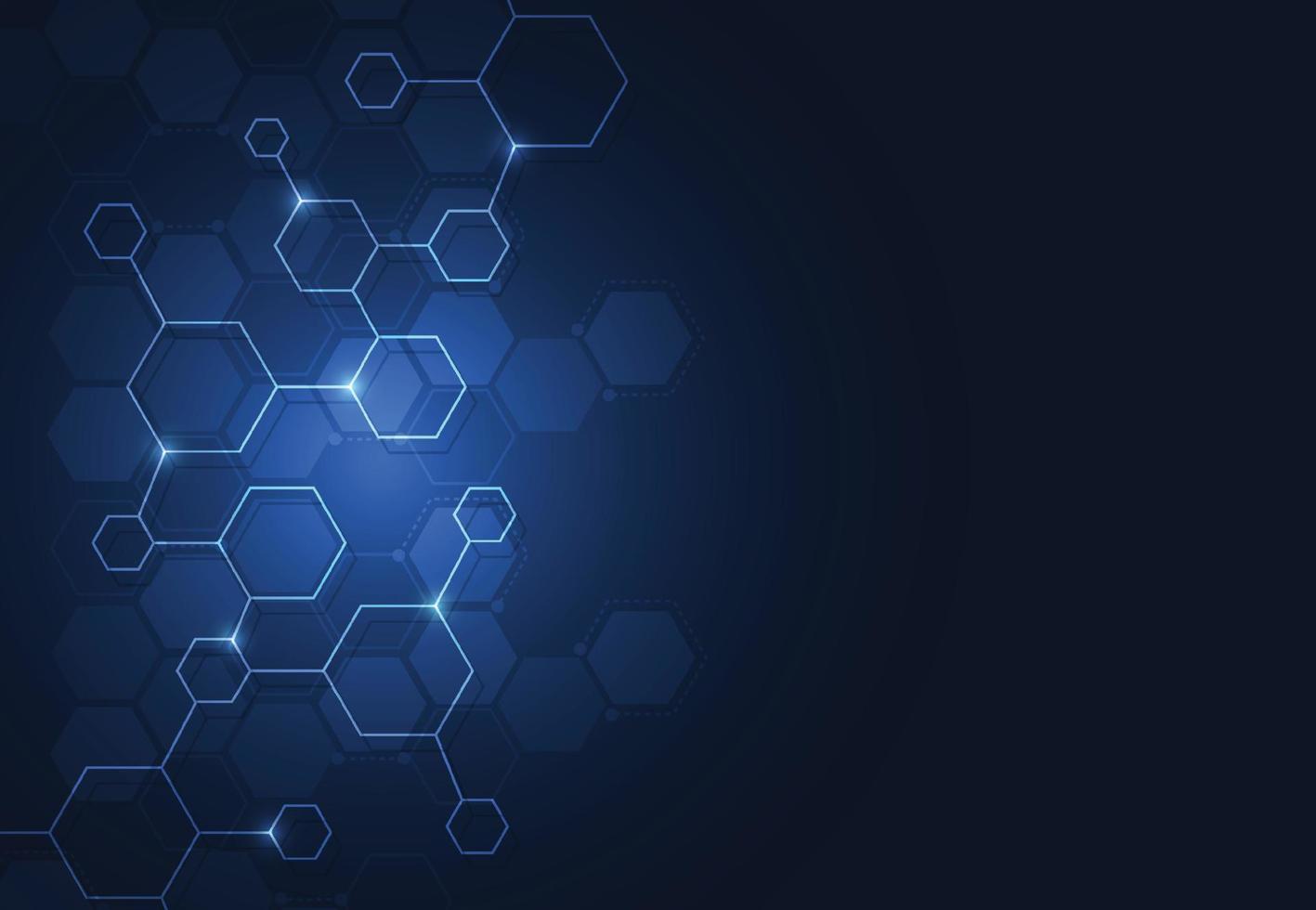Molecule Structure Abstract Tech Background Medical Design Science