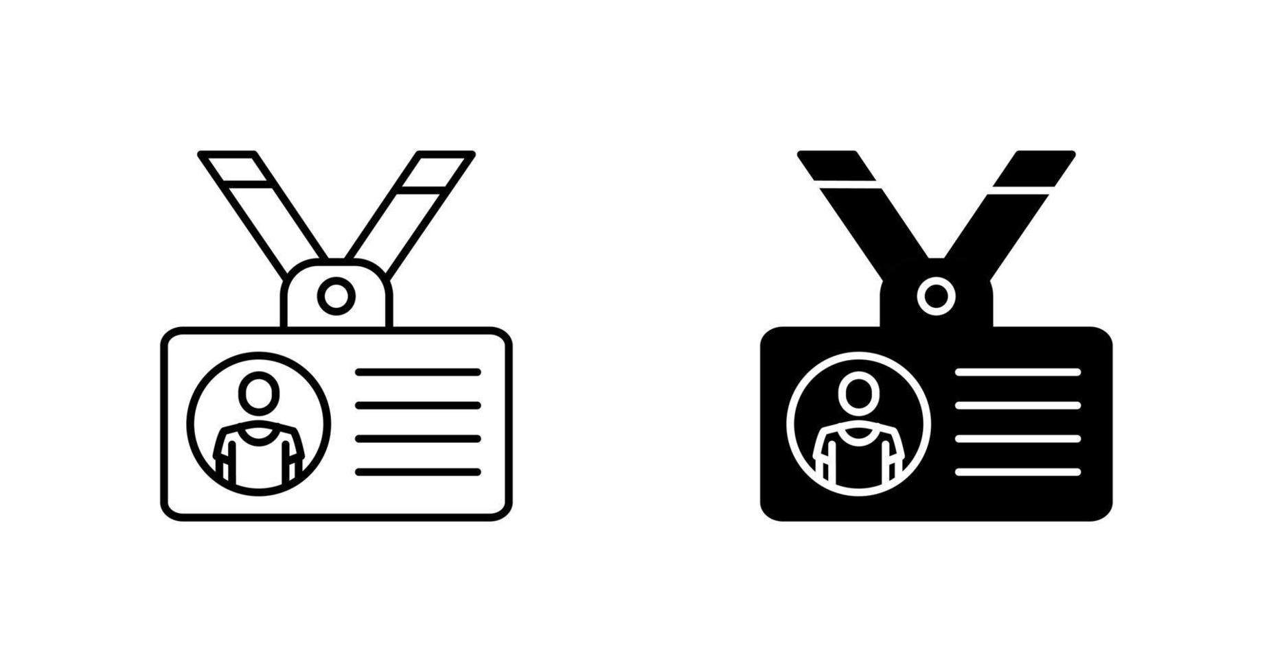 Id card Vector Icon 22299524 Vector Art at Vecteezy