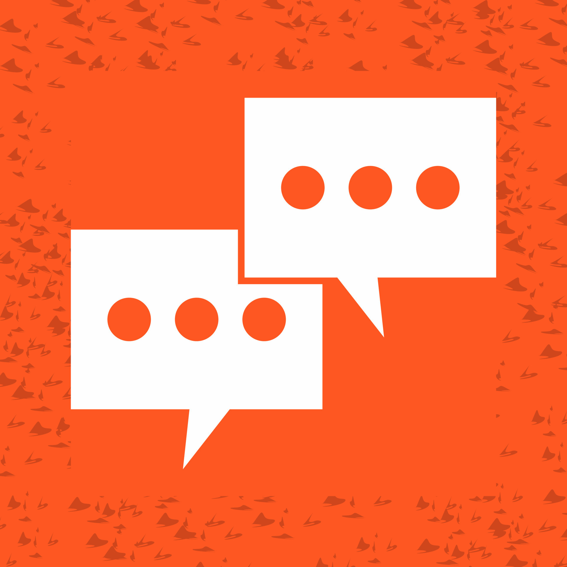 Double Message Bubble Vector Icon 22300474 Vector Art At Vecteezy