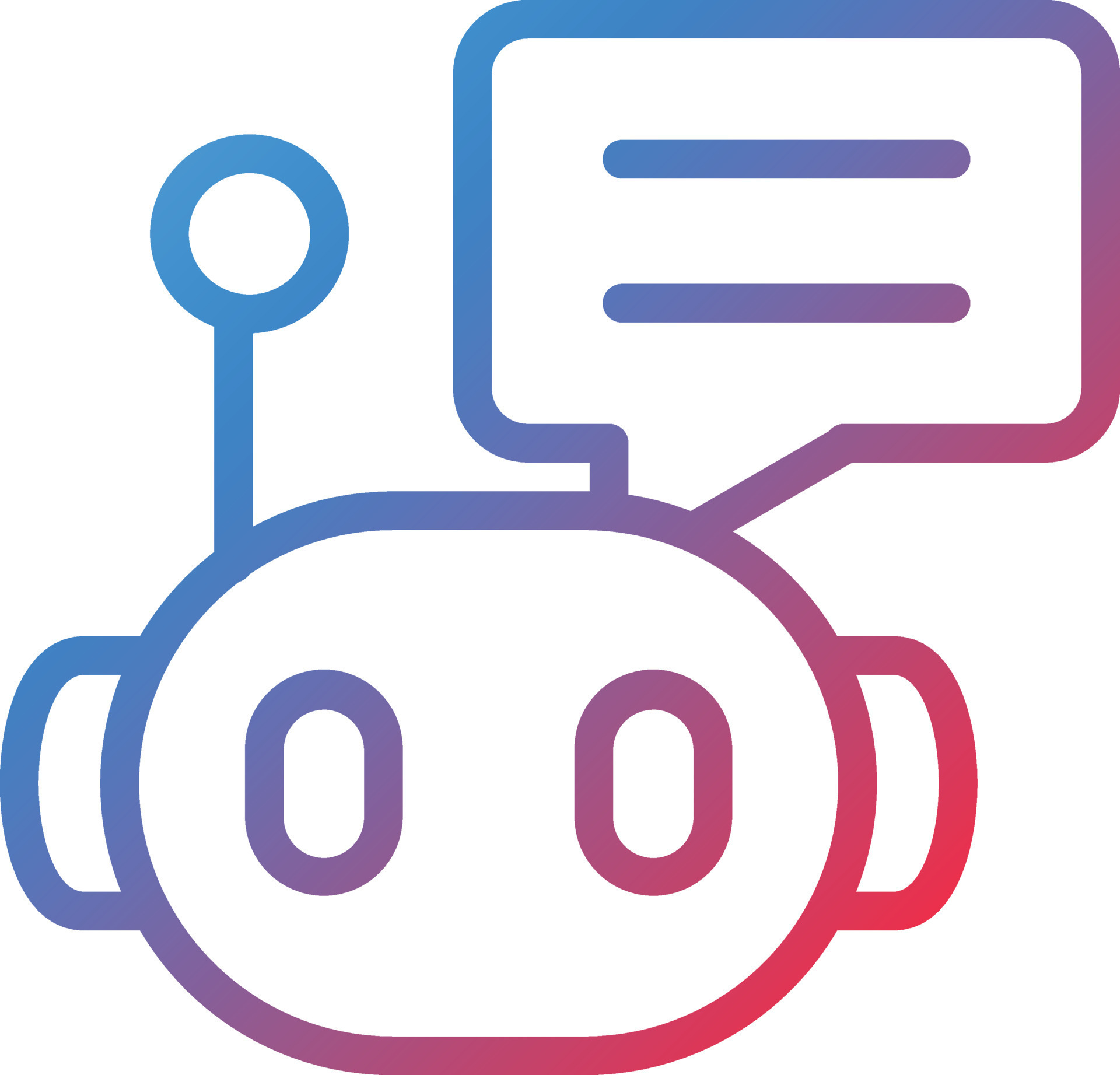 Vector Design Chat Bot Icon Style 22302833 Vector Art at Vecteezy Vector Design Chat Bot Icon Style 22302833 Vector Art at Vecteezy