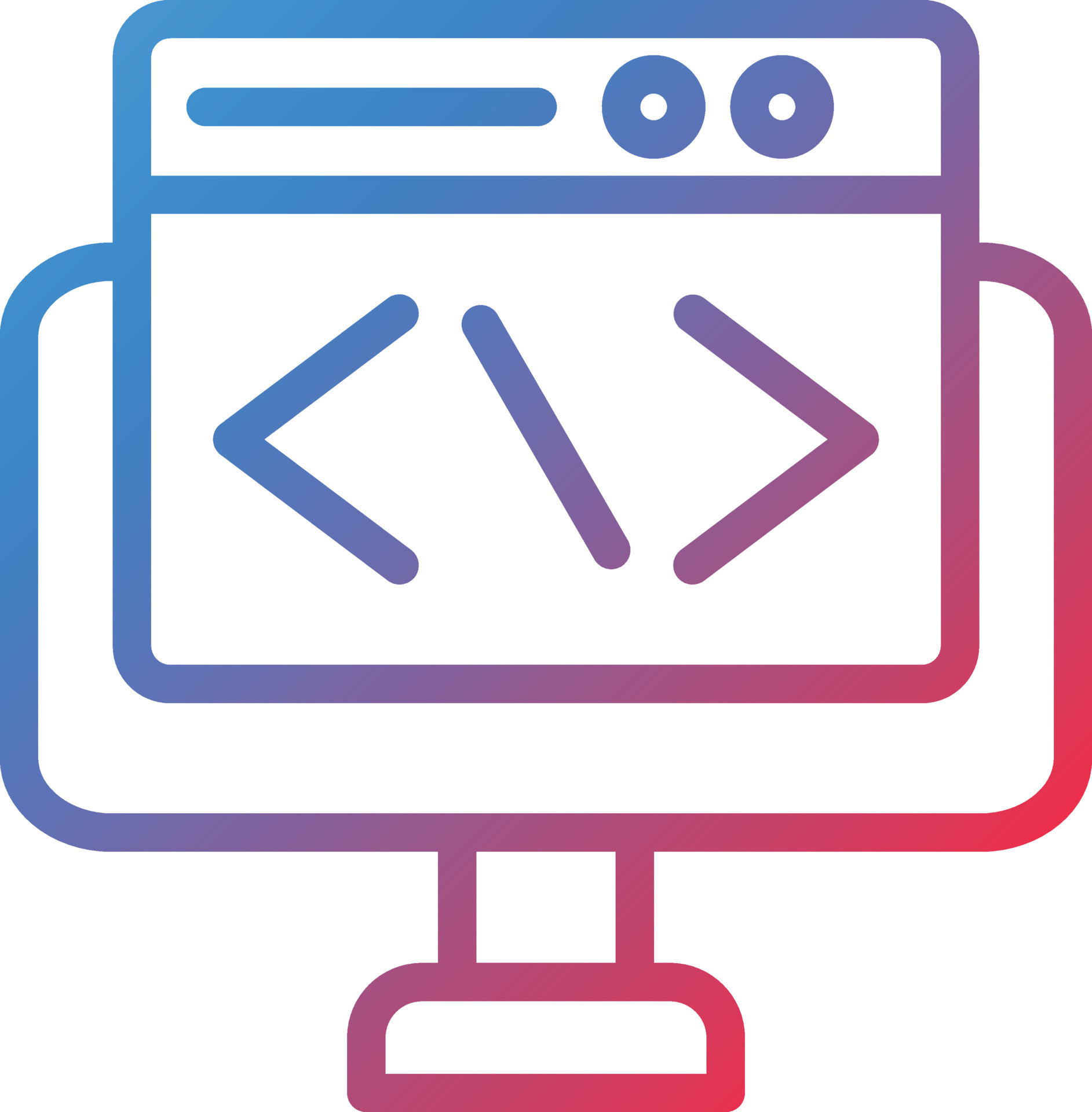 Vector Design Web Development Icon Style 22302900 Vector Art At Vecteezy