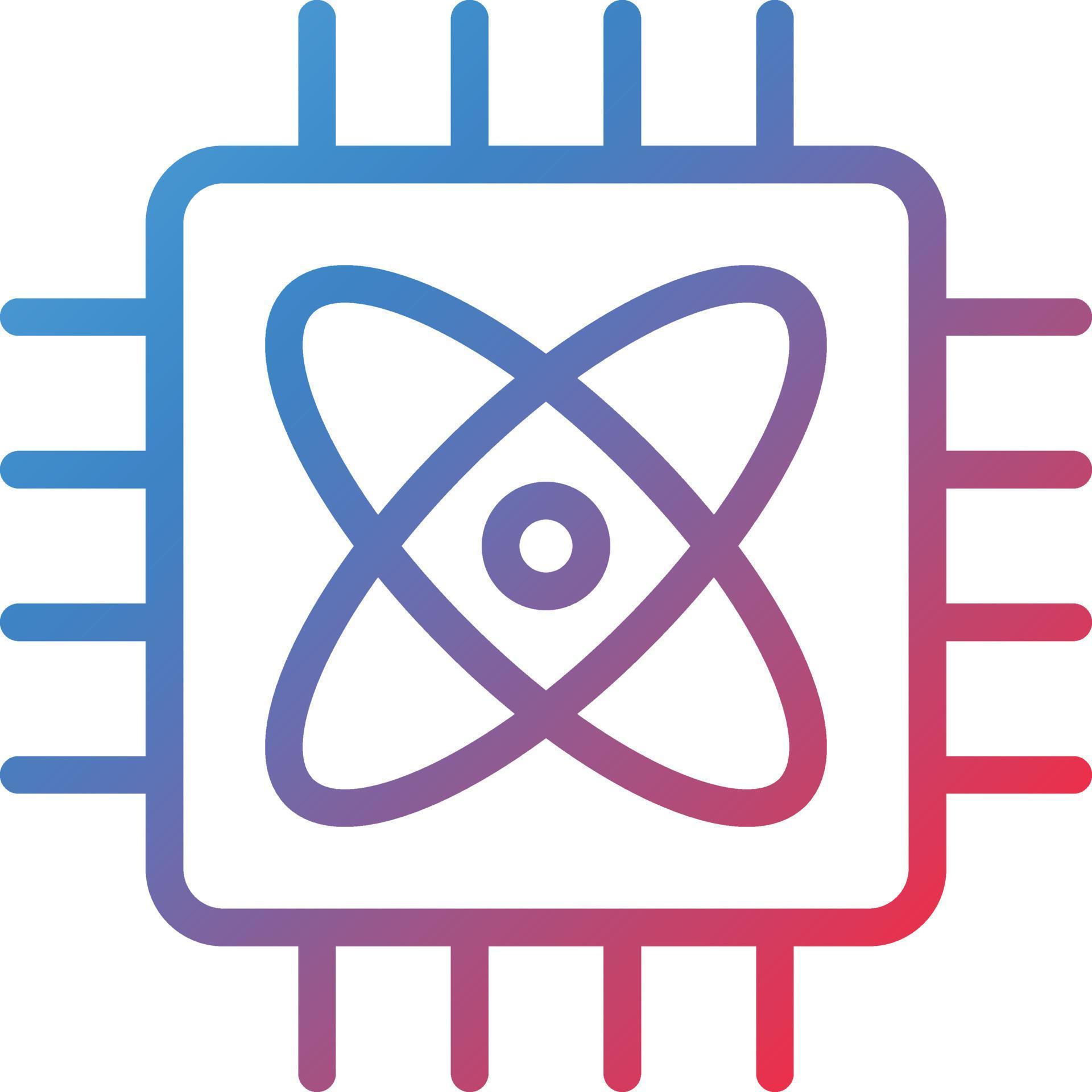 Vector Design Quantum Computing Icon Style 22303008 Vector Art at Vecteezy