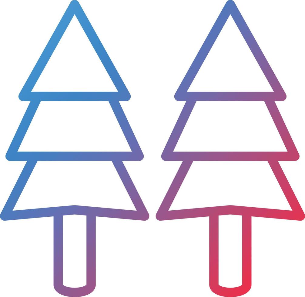 Vector Design Pine Tree Icon Style 22303158 Vector Art at Vecteezy