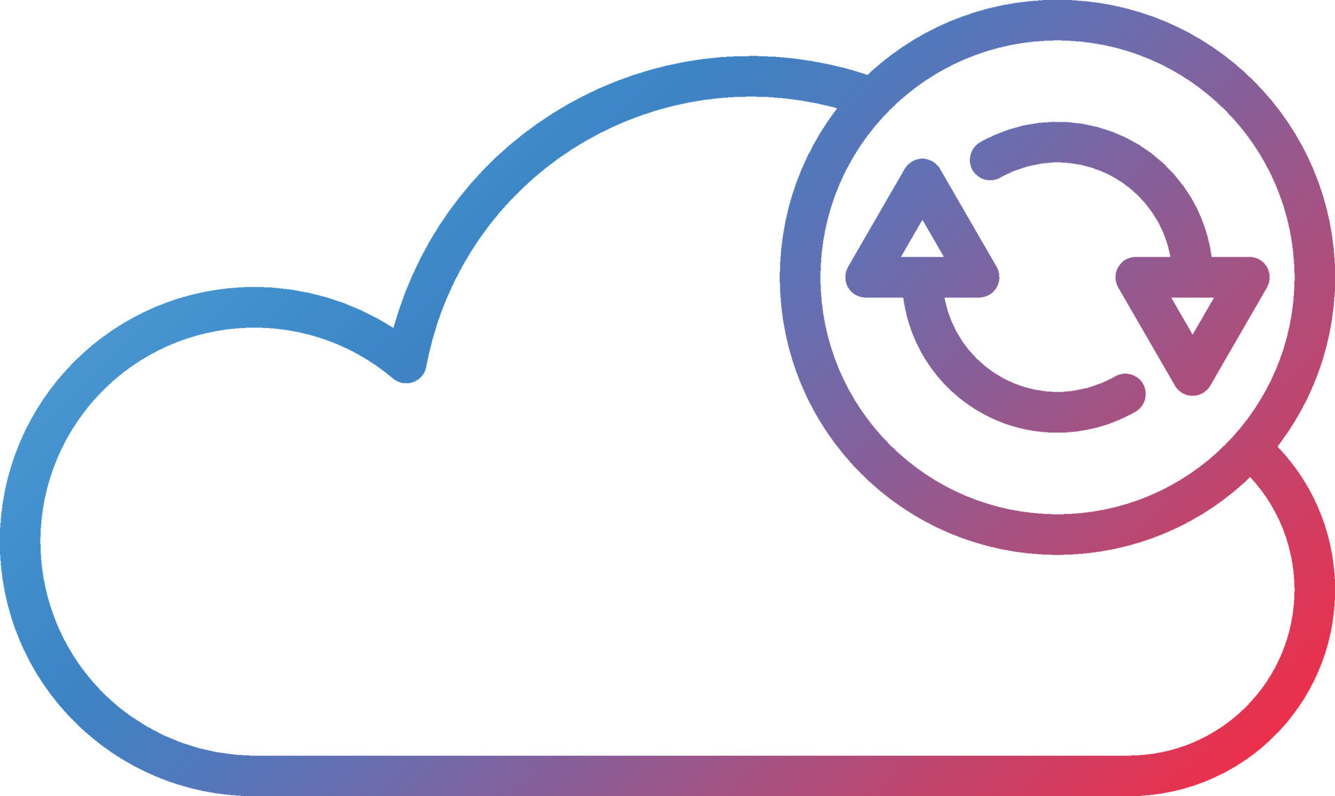 Vector Design Data Synchronization Icon Style 22303254 Vector Art At