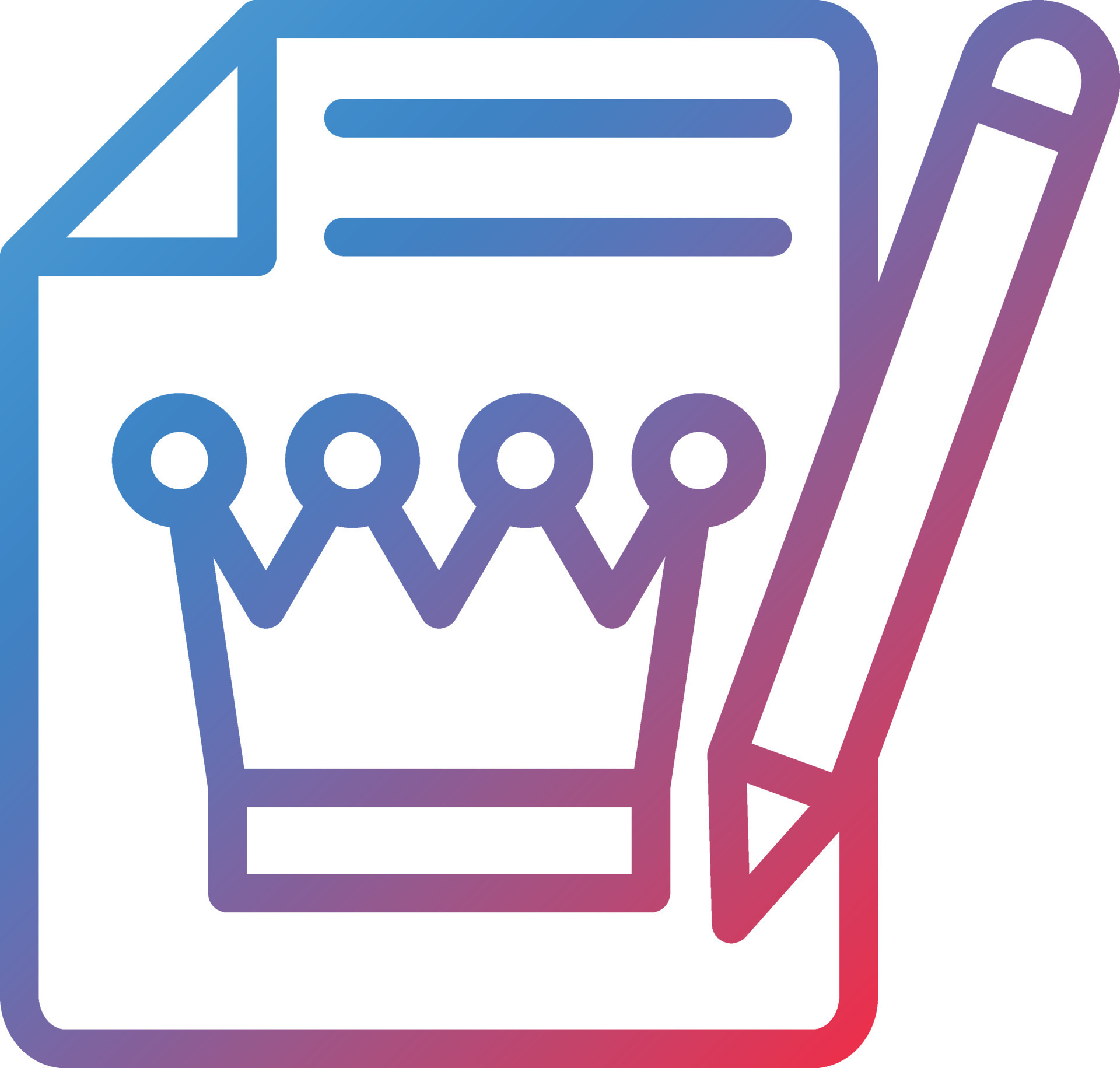 Vector Design Premium Content Icon Style 22304363 Vector Art at Vecteezy