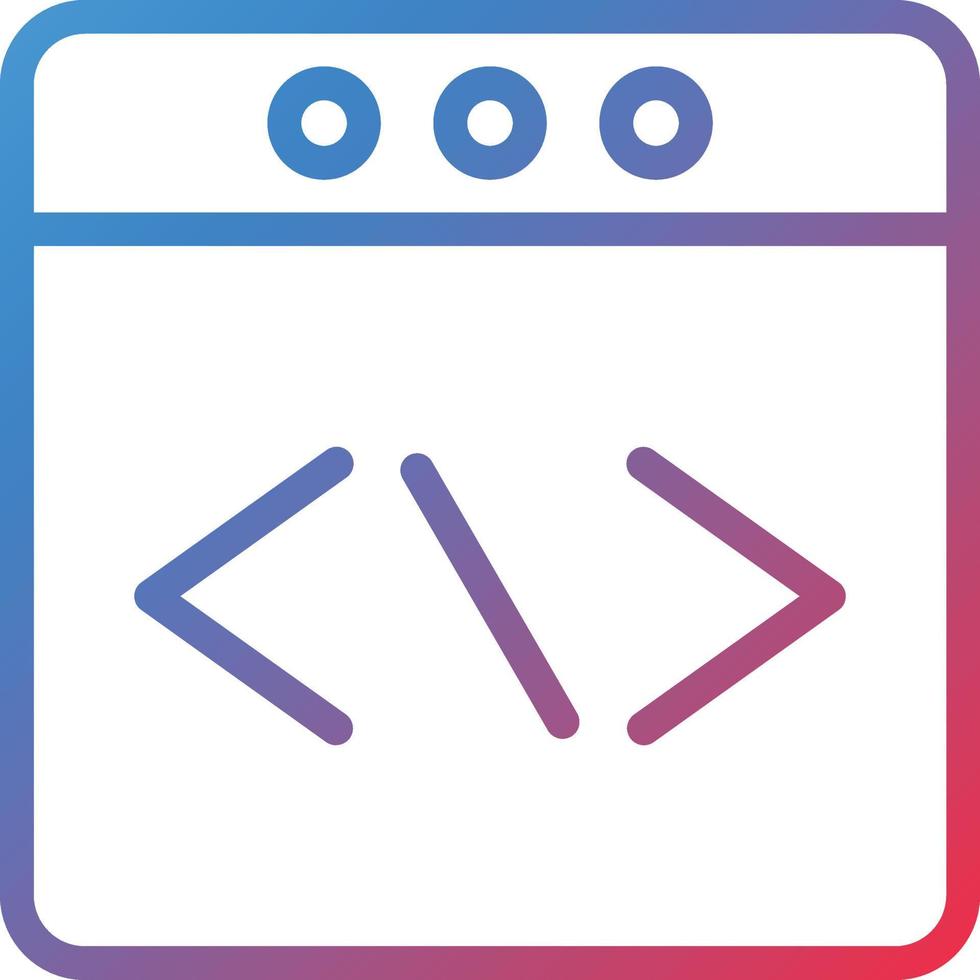 Web Programming Vector Icon 22304664 Vector Art at Vecteezy