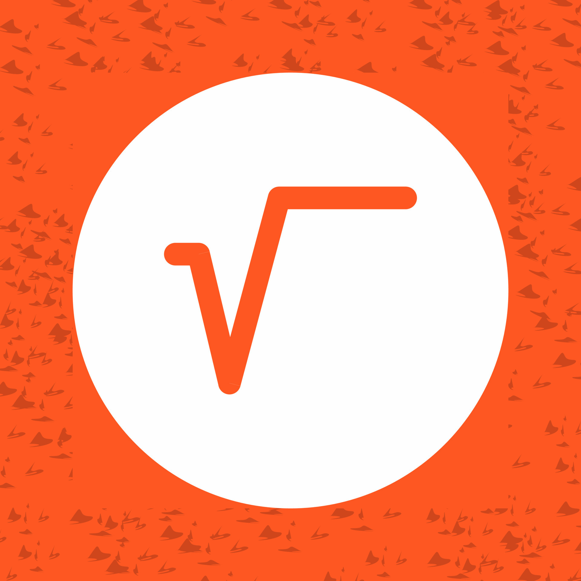 Square Root Symbol Vector Icon 22305219 Vector Art At Vecteezy