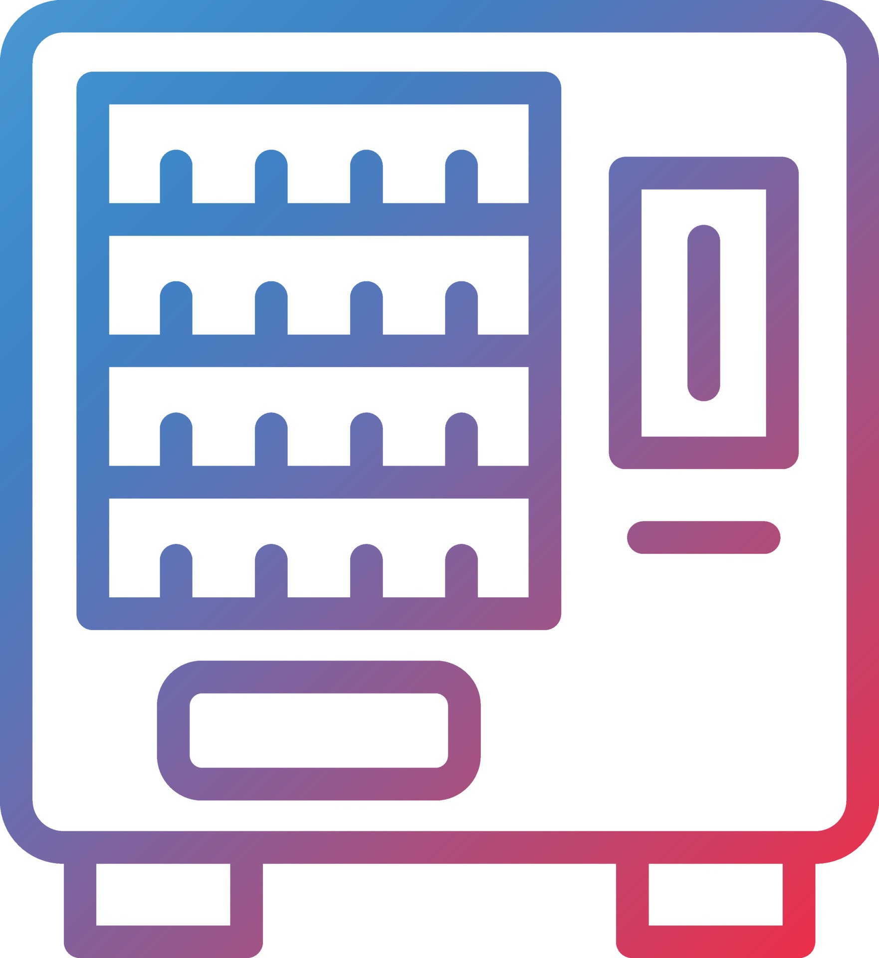 2542 - Vending Machine.eps 22305421 Vector Art at Vecteezy
