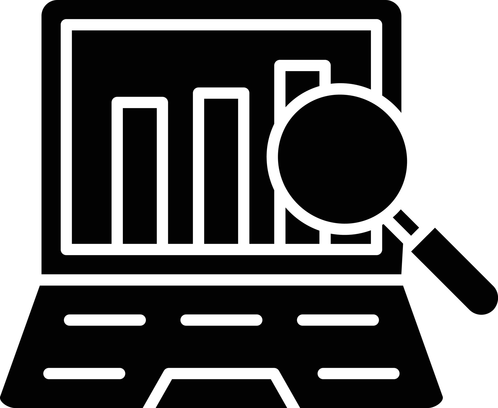 Vector Design Monitoring Icon Style 22314012 Vector Art at Vecteezy