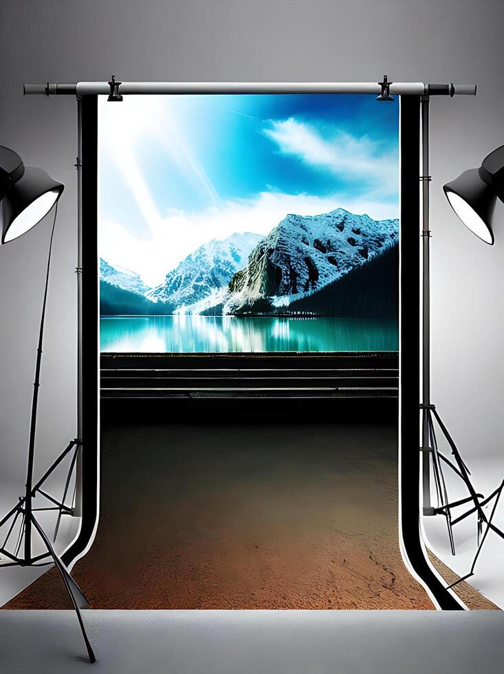 Digital Studio Background Wallpaper