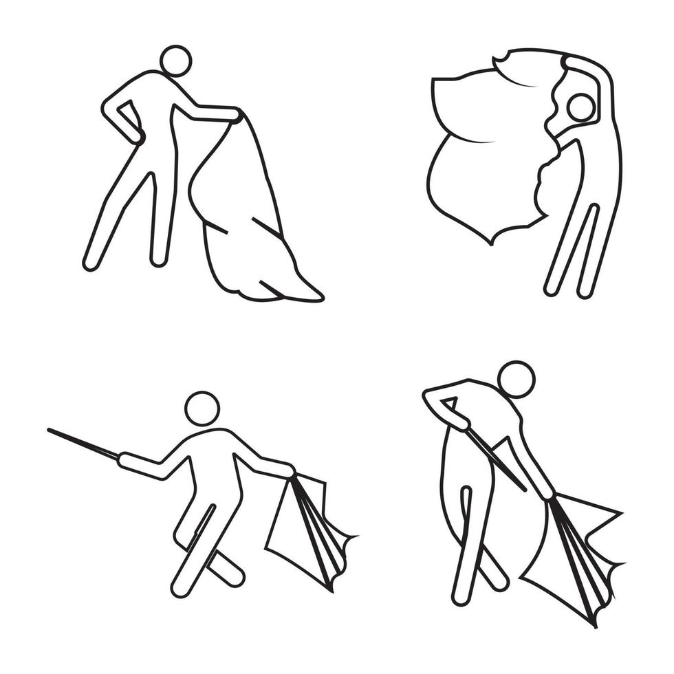 Matador icon vector 22333010 Vector Art at Vecteezy