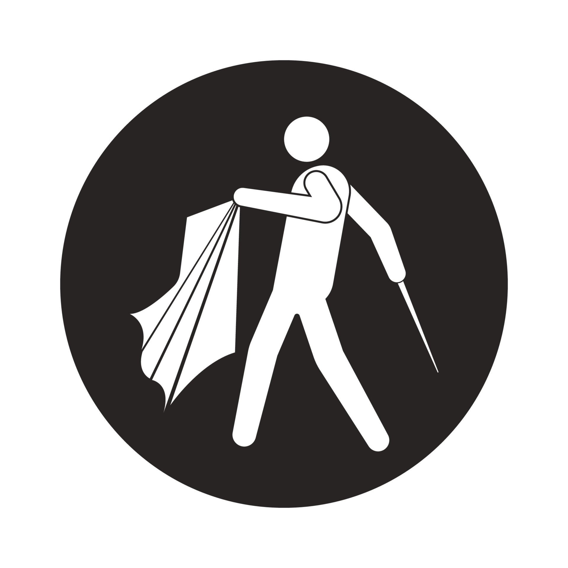 Matador icon vector 22333016 Vector Art at Vecteezy