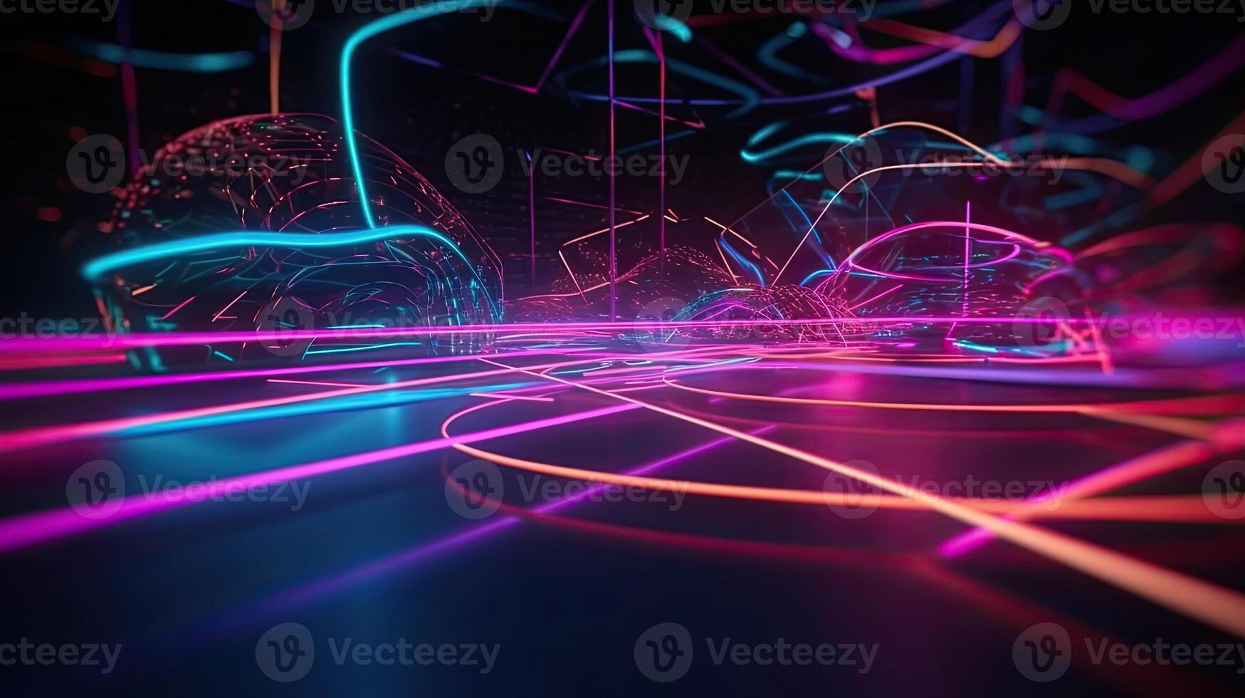 Digital futuristic ultraviolet wallpaper, abstract neon background ... Digital futuristic ultraviolet wallpaper, abstract neon background ...