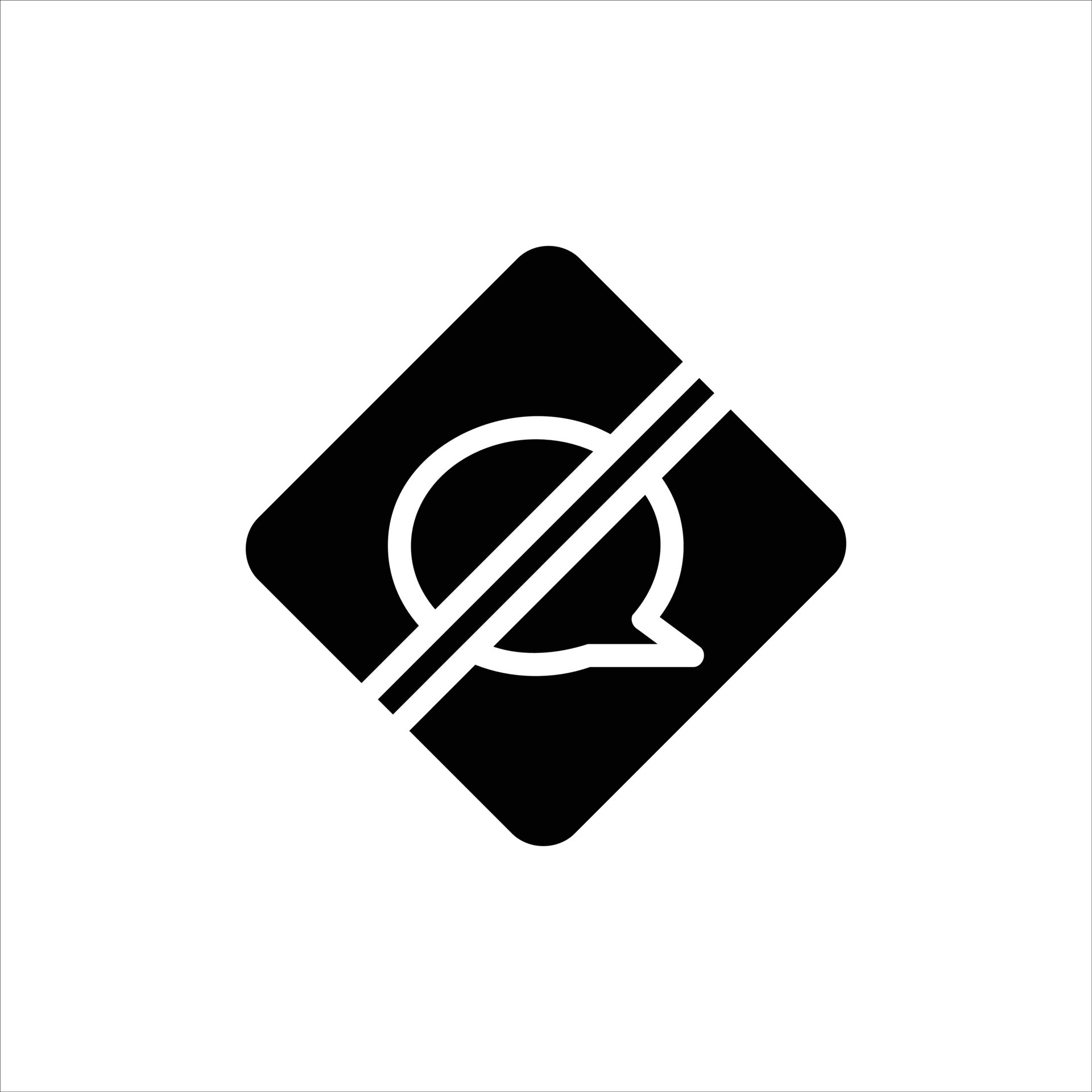 no talking in flat design style 22340548 Vector Art at Vecteezy