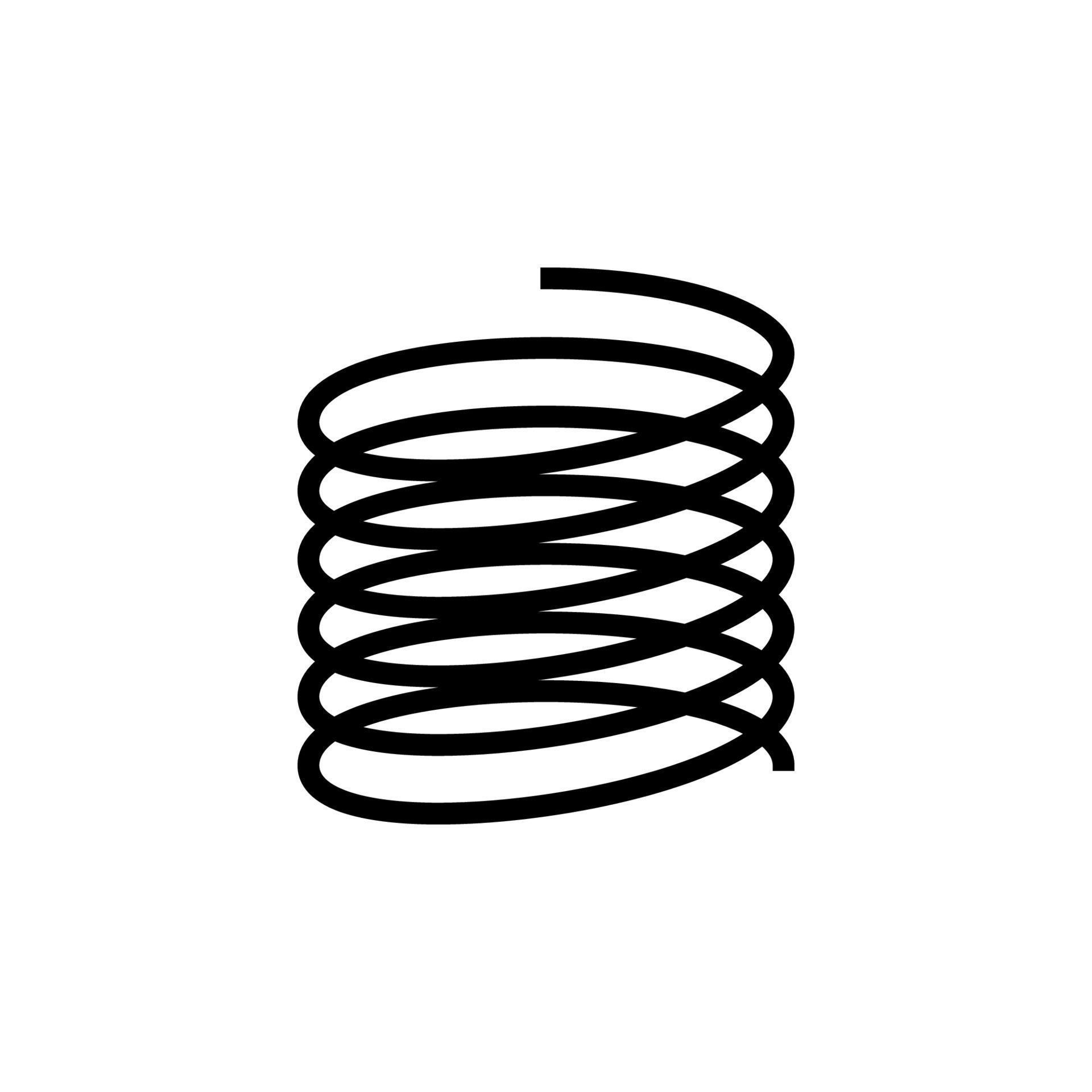 Metal spring vector icon 22342752 Vector Art at Vecteezy