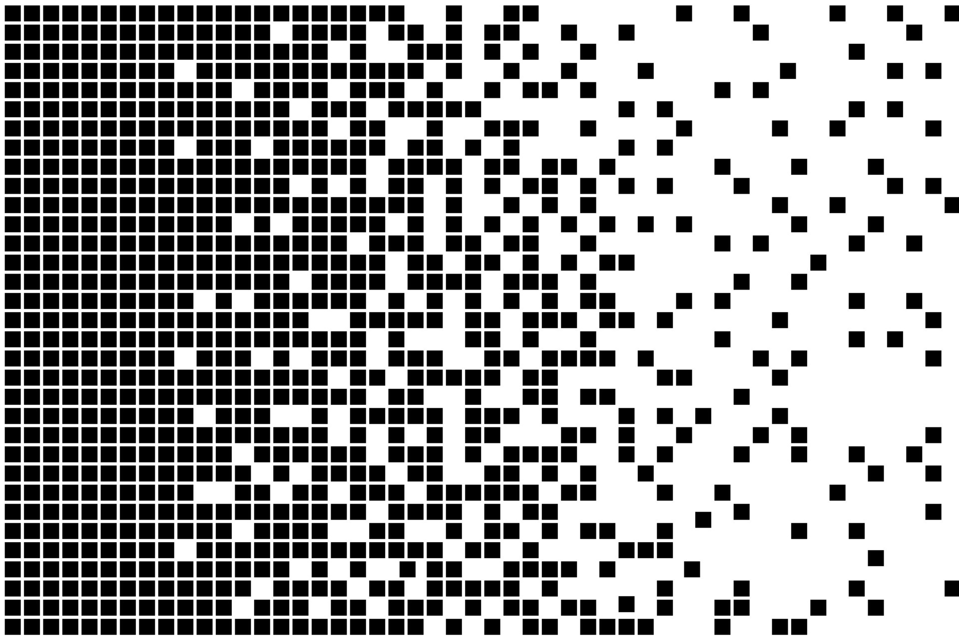 Dissolved filled square dotted vector icon with disintegration effect ...