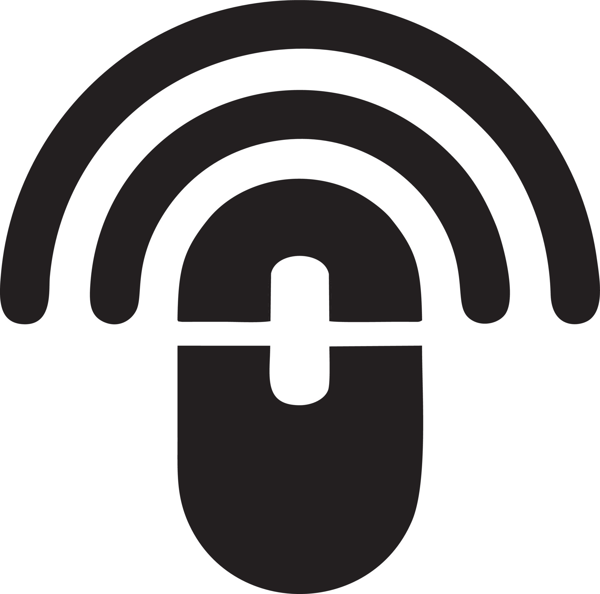 Signal Communication Information Connection Wireless Icon Symbol Vector Image Illustration Of