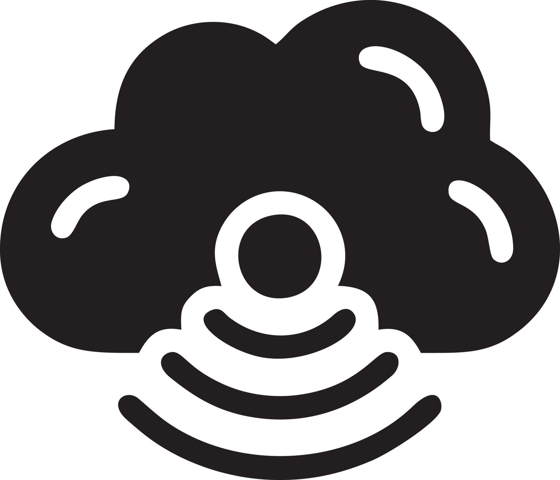 Signal Communication Information Connection Wireless Icon Symbol Vector Image Illustration Of