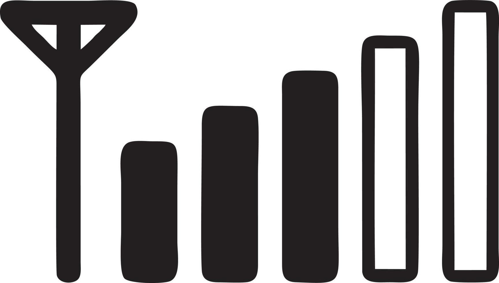 Signal Communication Information Connection Wireless Icon Symbol Vector