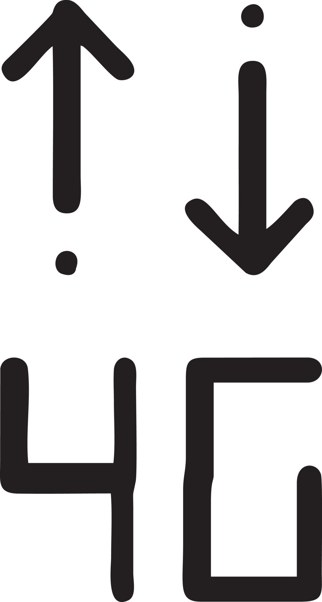 Signal Communication Information Connection Wireless Icon Symbol Vector Image Illustration Of