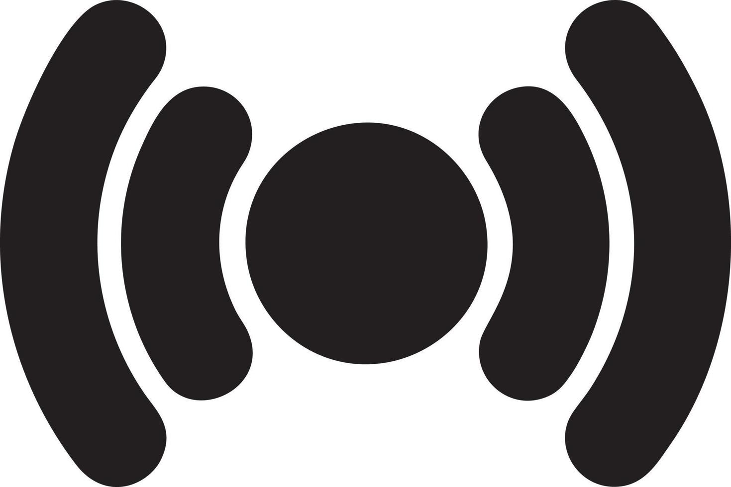 Signal Communication Information Connection Wireless Icon Symbol Vector