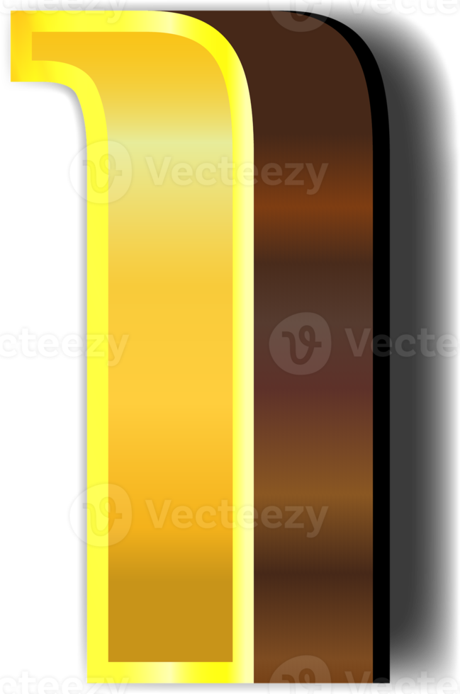 Shiny Gold Alphabet Letters 22351476 Png