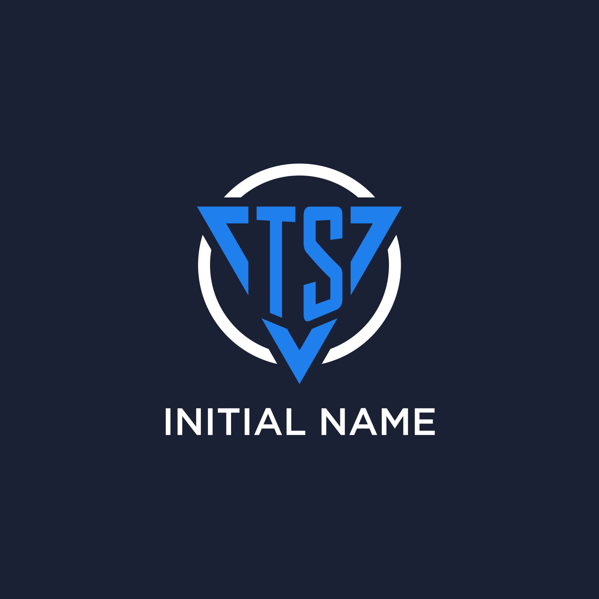 TS monogram logo with triangle shape and circle design elements 22352542 Vector Art at Vecteezy