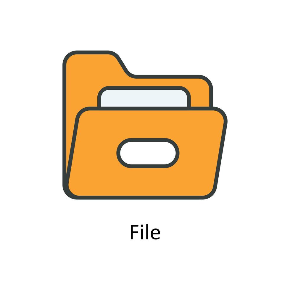 File Vector Fill outline Icons. Simple stock illustration stock ... File Vector Fill outline Icons. Simple stock illustration stock ...